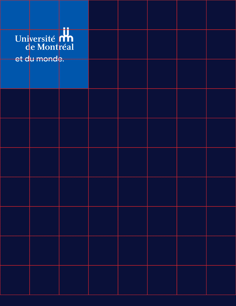umontreal.ca - brand identity, guideline and assets.
