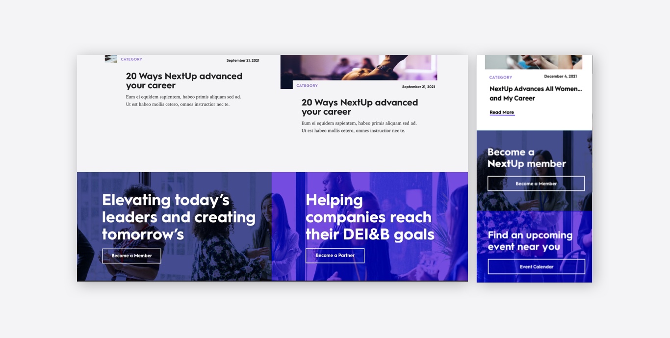 NextUp - brand identity, guideline and assets.