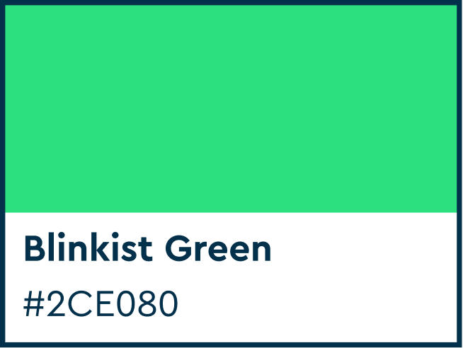 Blinkist Brand Book - brand identity, guideline and assets.