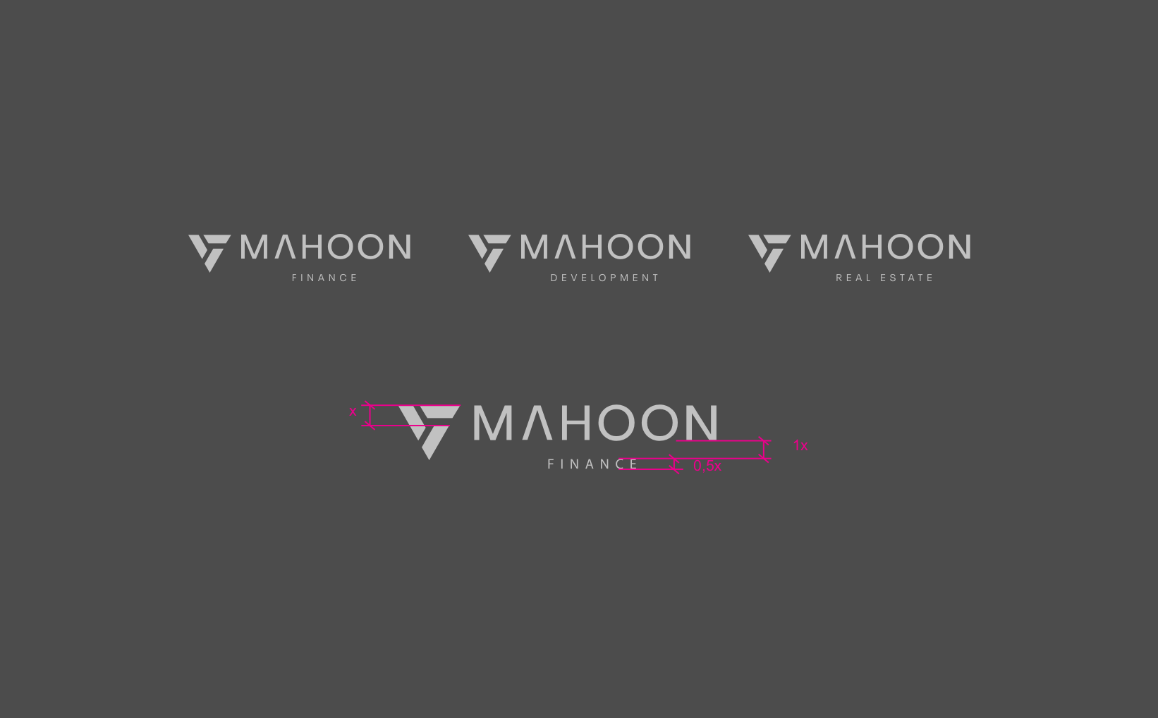 Mahoon - brand identity, guideline and assets.