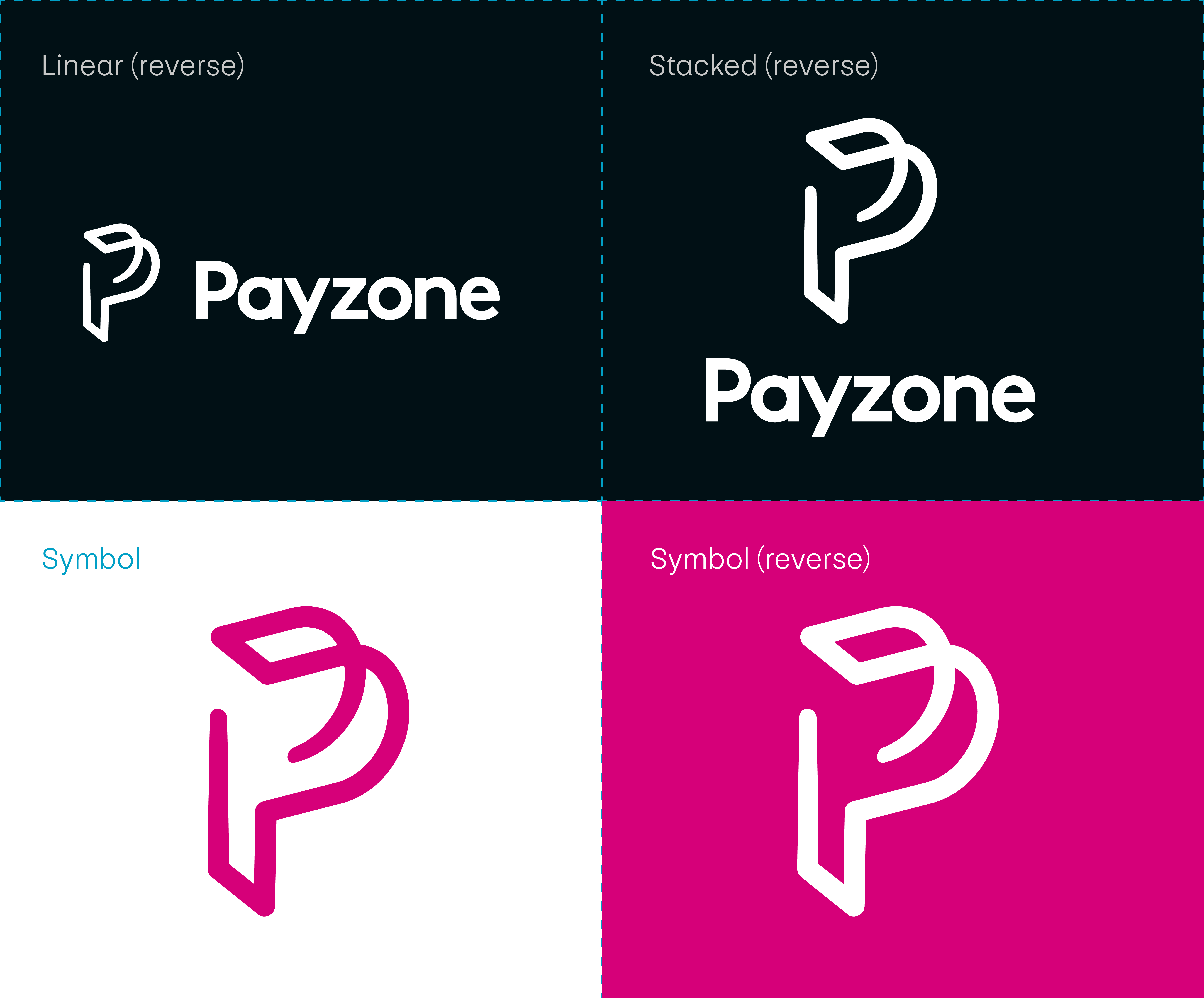 Payzone - brand identity, guideline and assets.