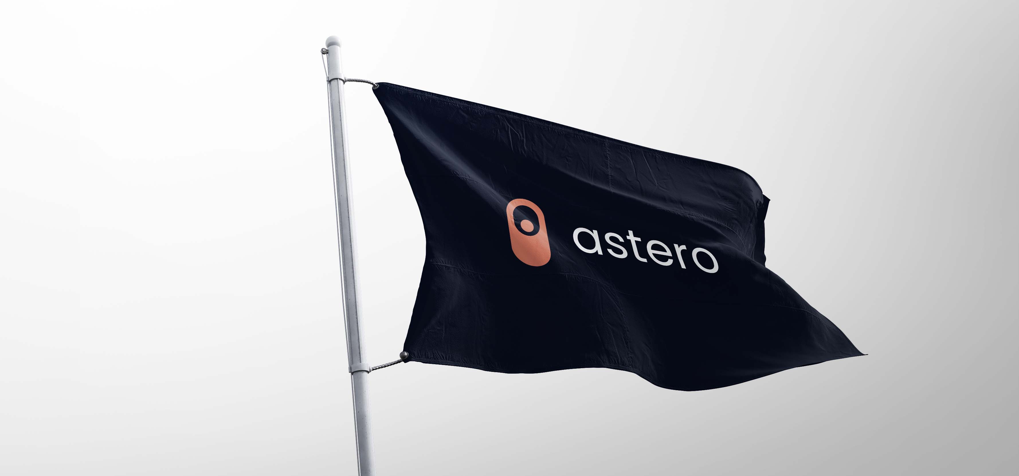 Astero - brand identity, guideline and assets.