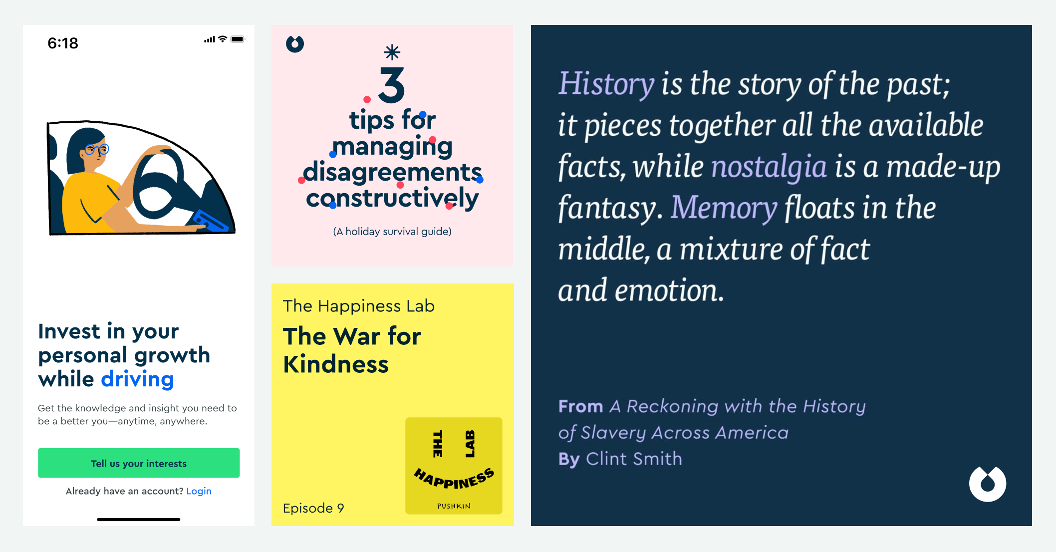 Blinkist Brand Book - brand identity, guideline and assets.