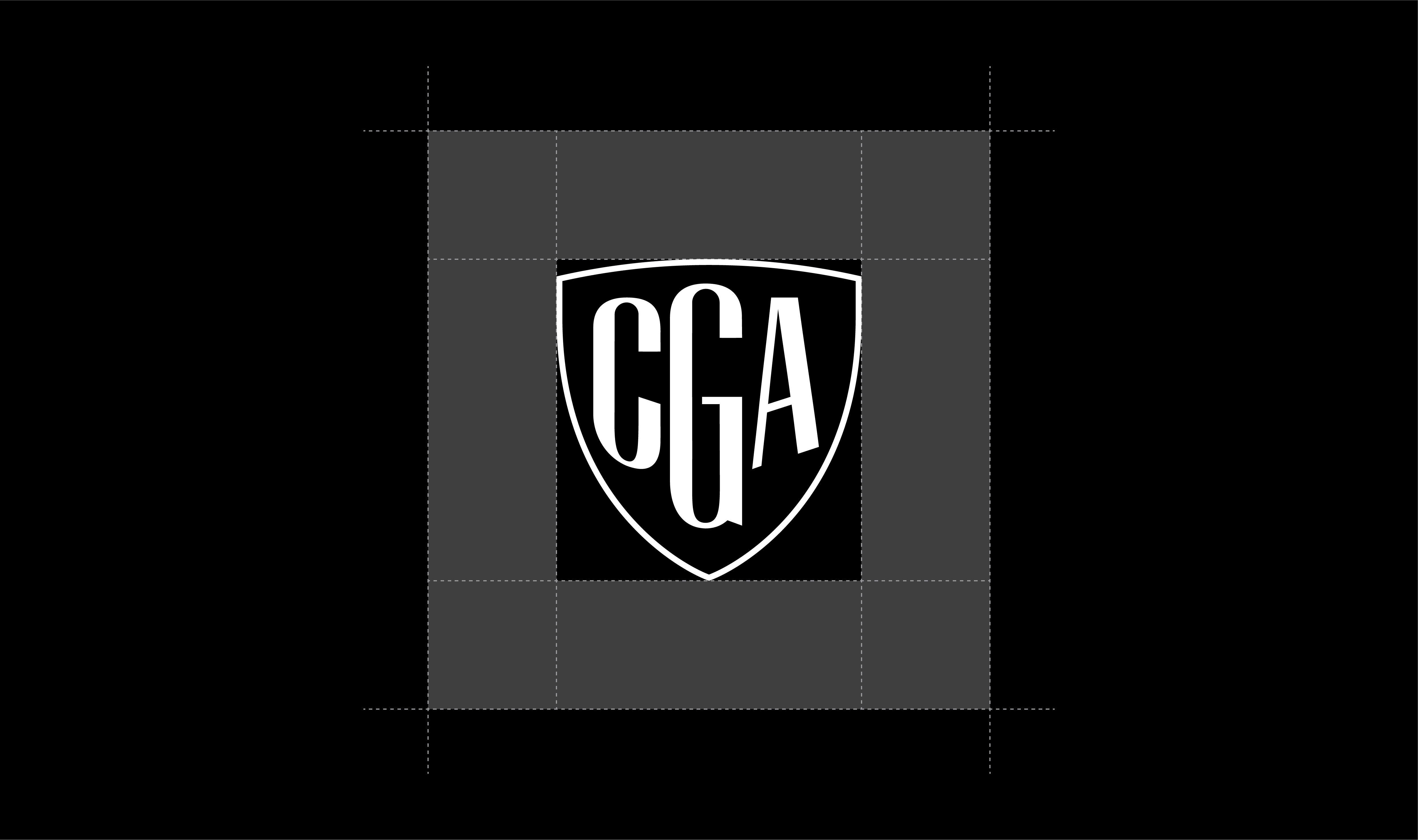 CGA - brand identity, guideline and assets.