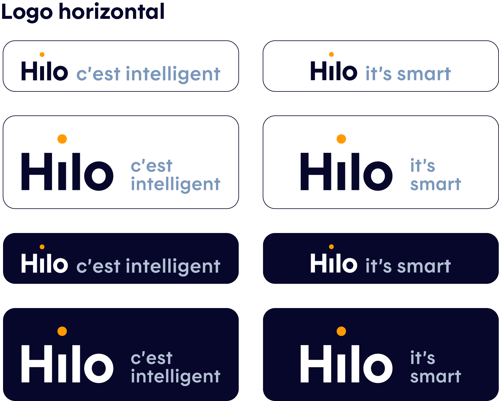 Hilo - brand identity, guideline and assets.