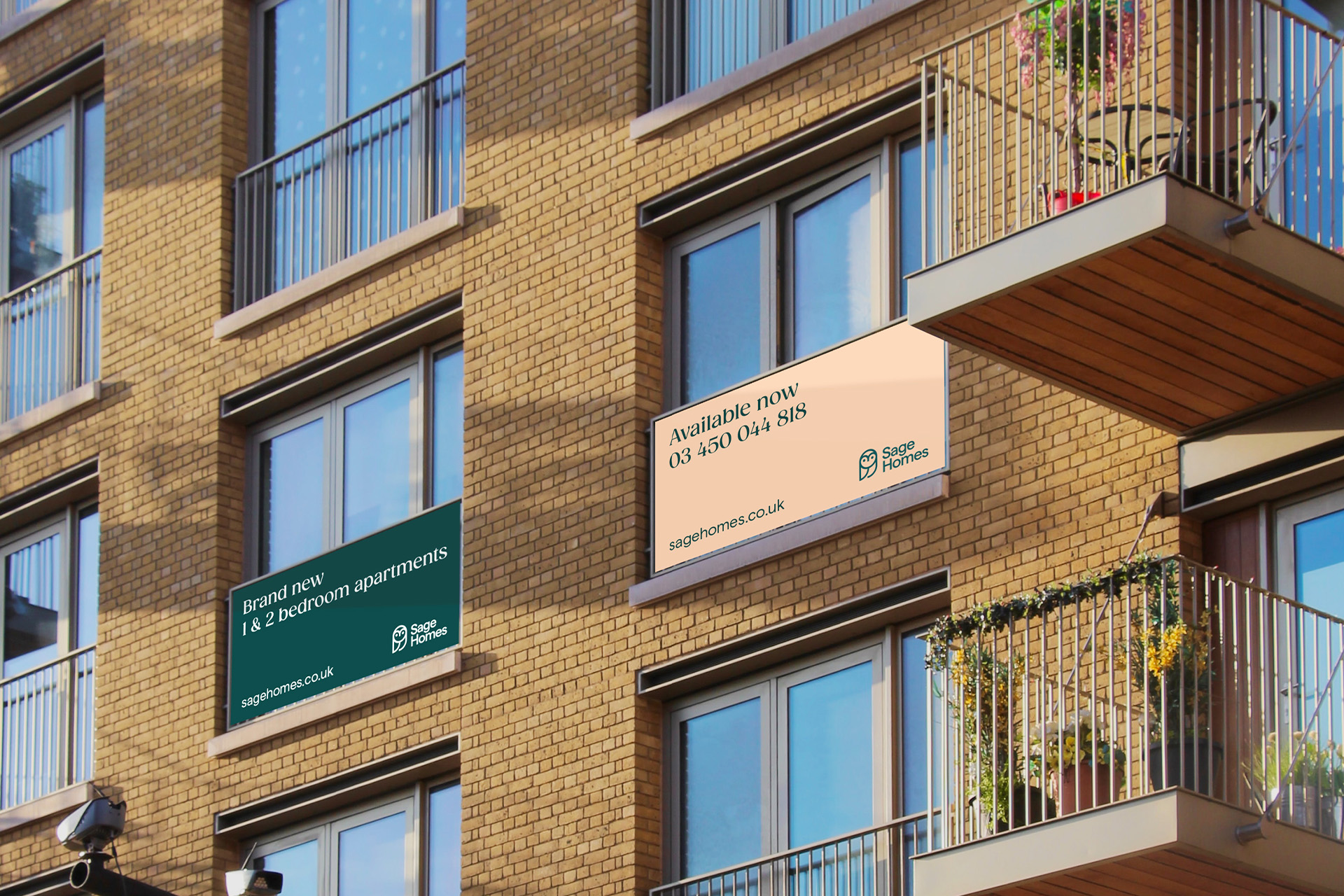 Sage Homes - brand identity, guideline and assets.