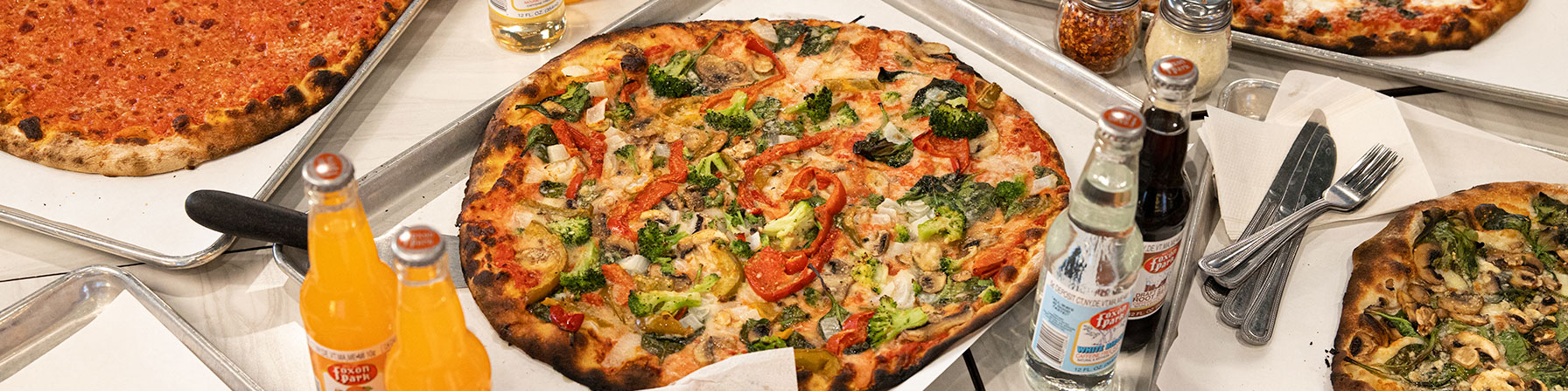 Frank Pepe Pizzeria - brand identity, guideline and assets.