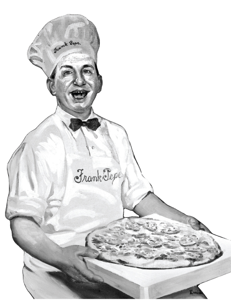 Frank Pepe Pizzeria - brand identity, guideline and assets.