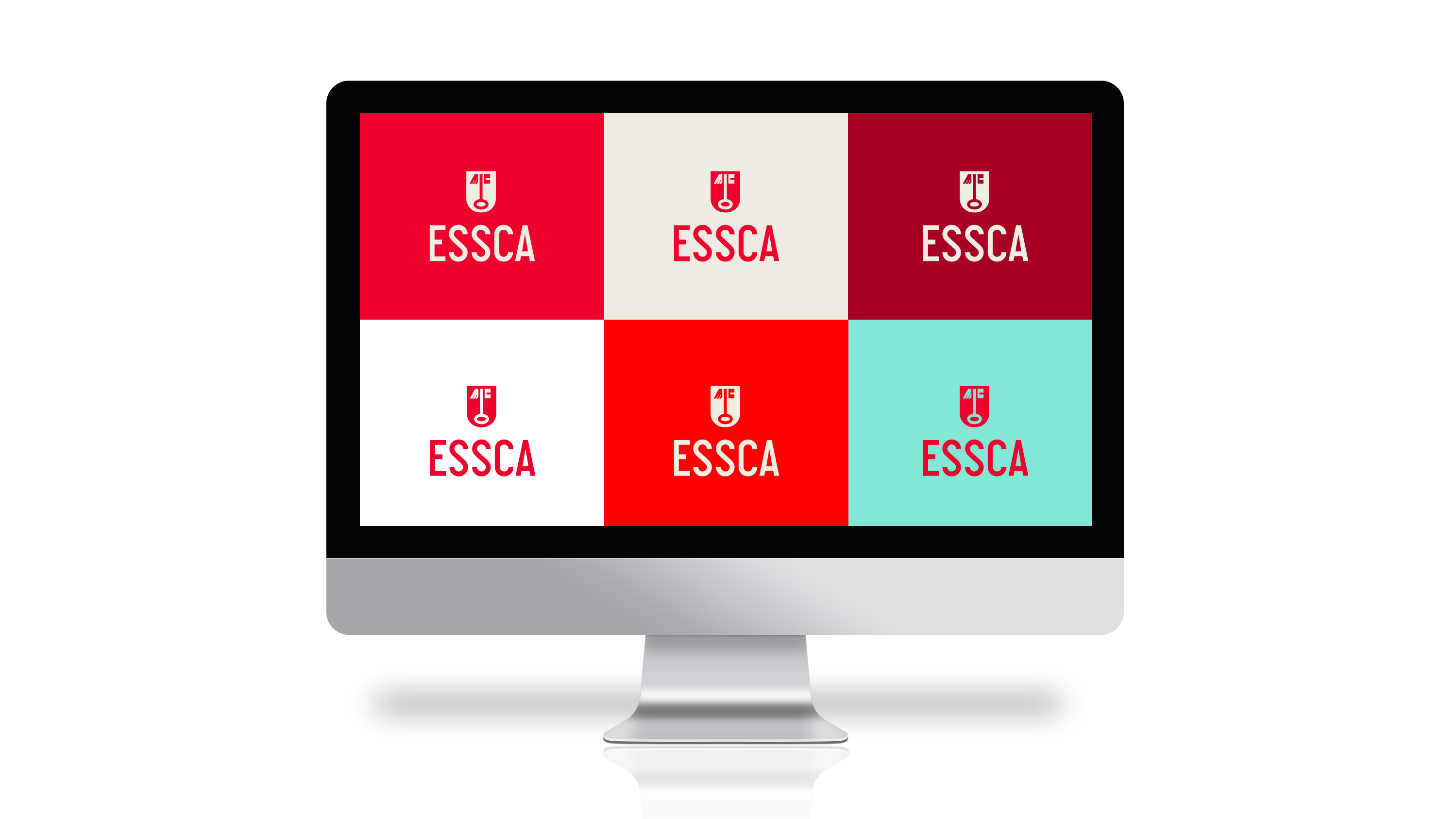 ESSCA - brand identity, guideline and assets.