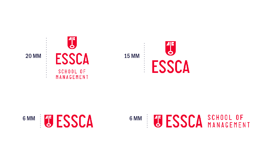 ESSCA - brand identity, guideline and assets.