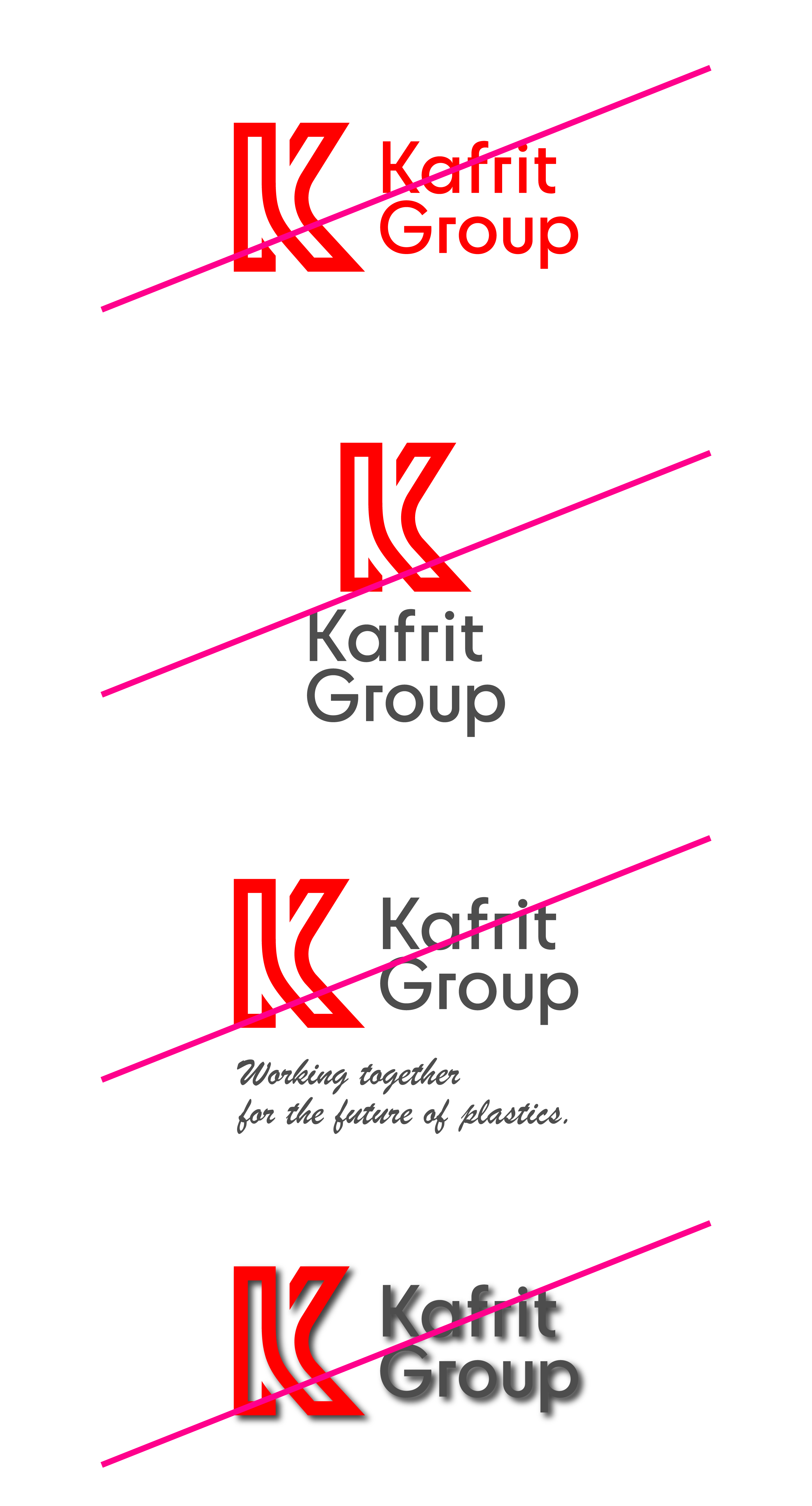 Kafrit Group - brand identity, guideline and assets.