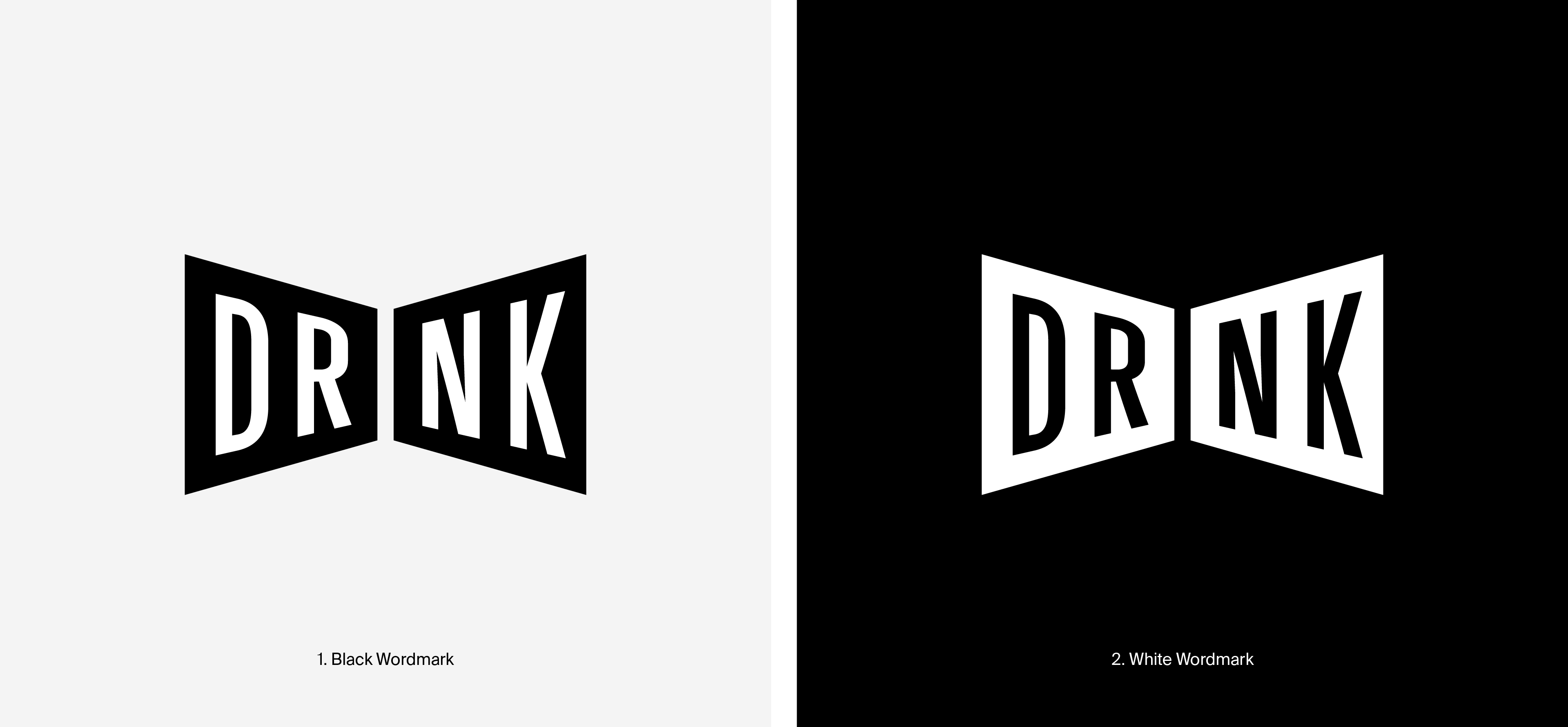 DRNK Guidelines - brand identity, guideline and assets.