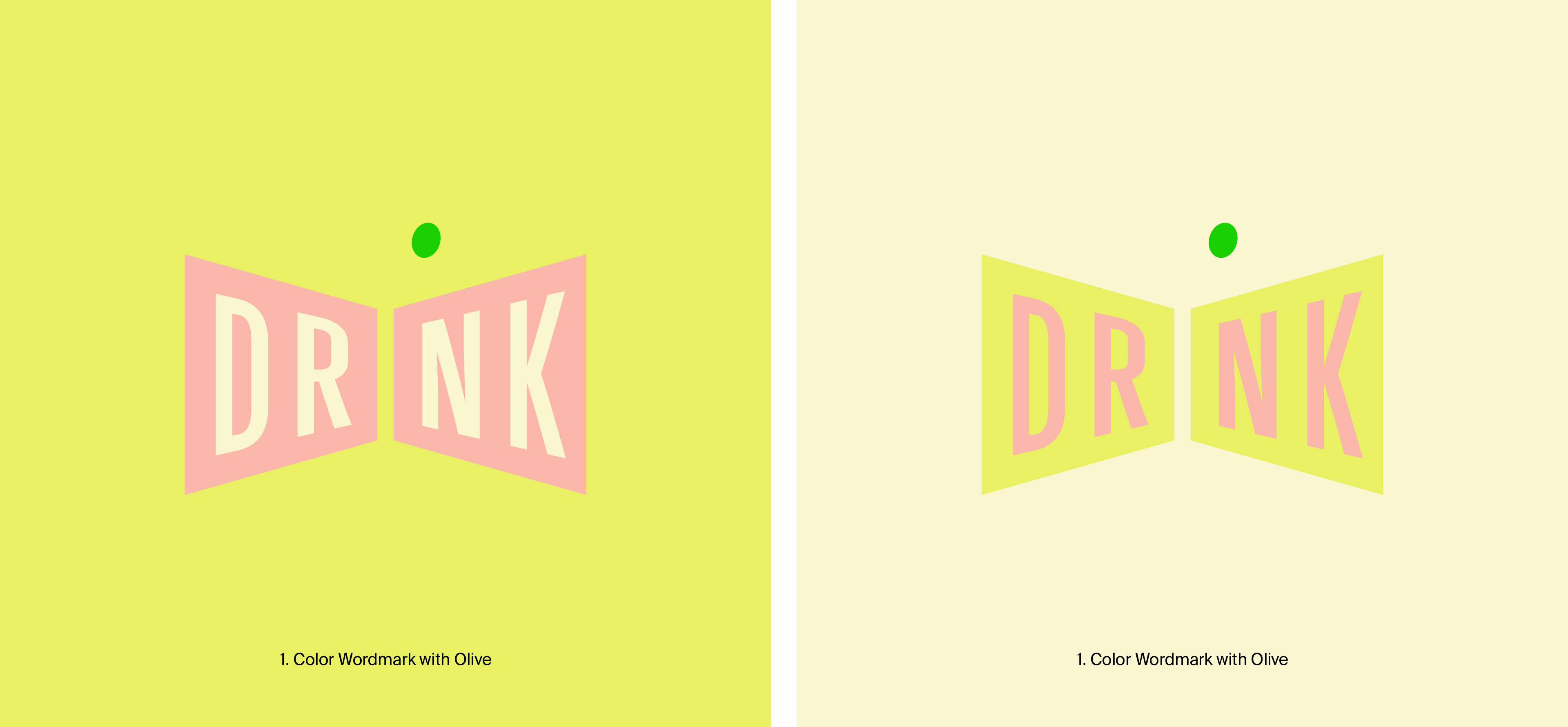 DRNK Guidelines - brand identity, guideline and assets.