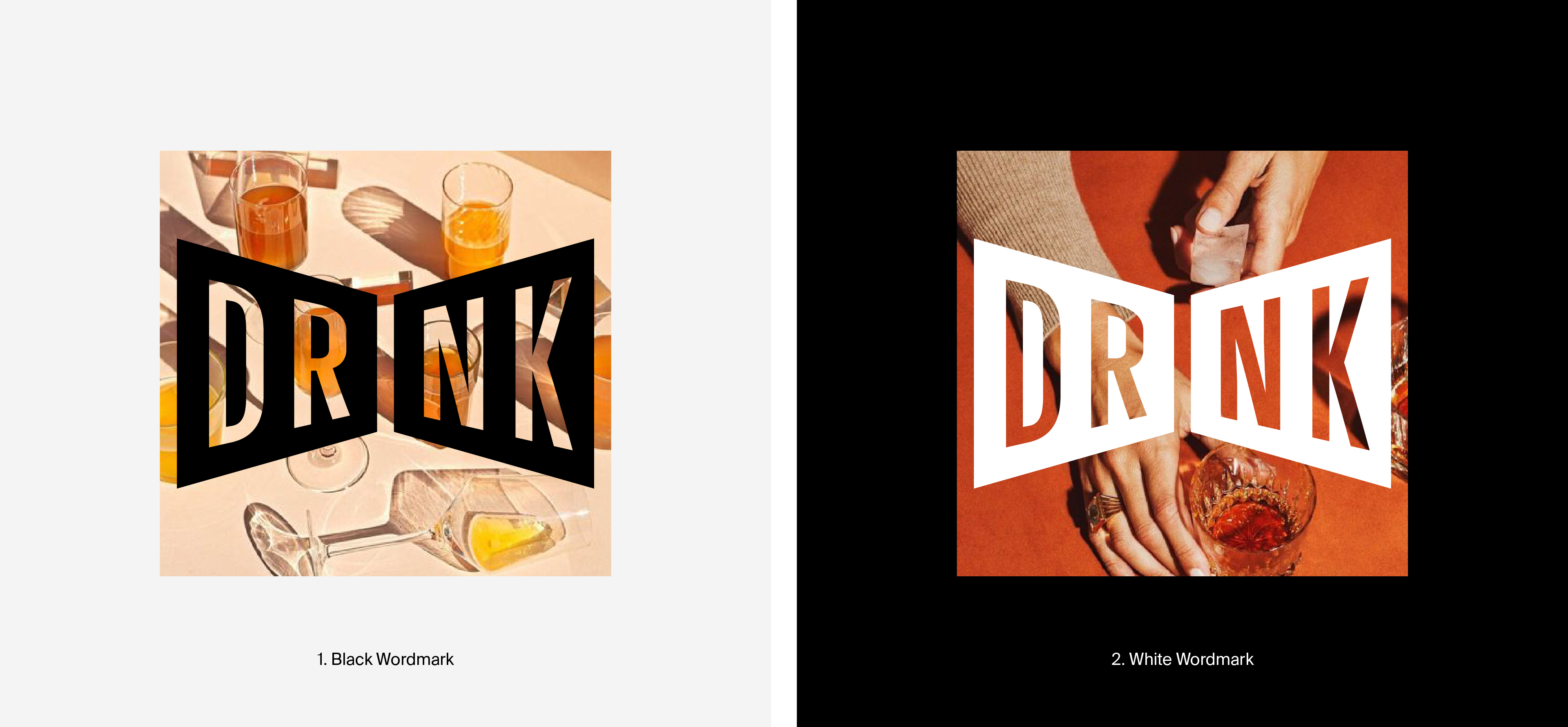 DRNK Guidelines - brand identity, guideline and assets.