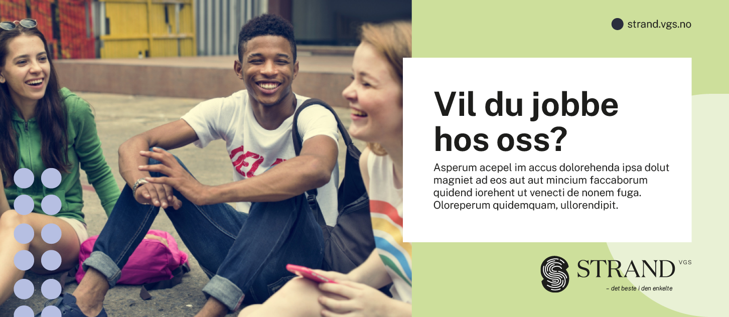 Strand VGS - brand identity, guideline and assets.