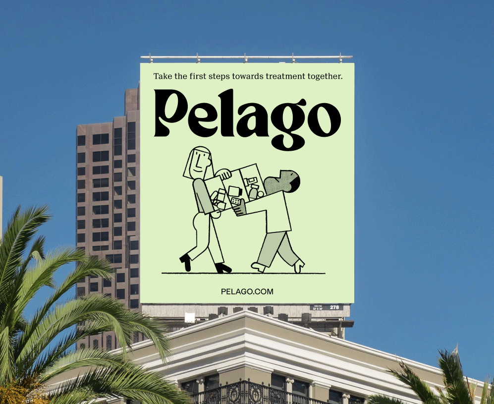 Pelago - brand identity, guideline and assets.