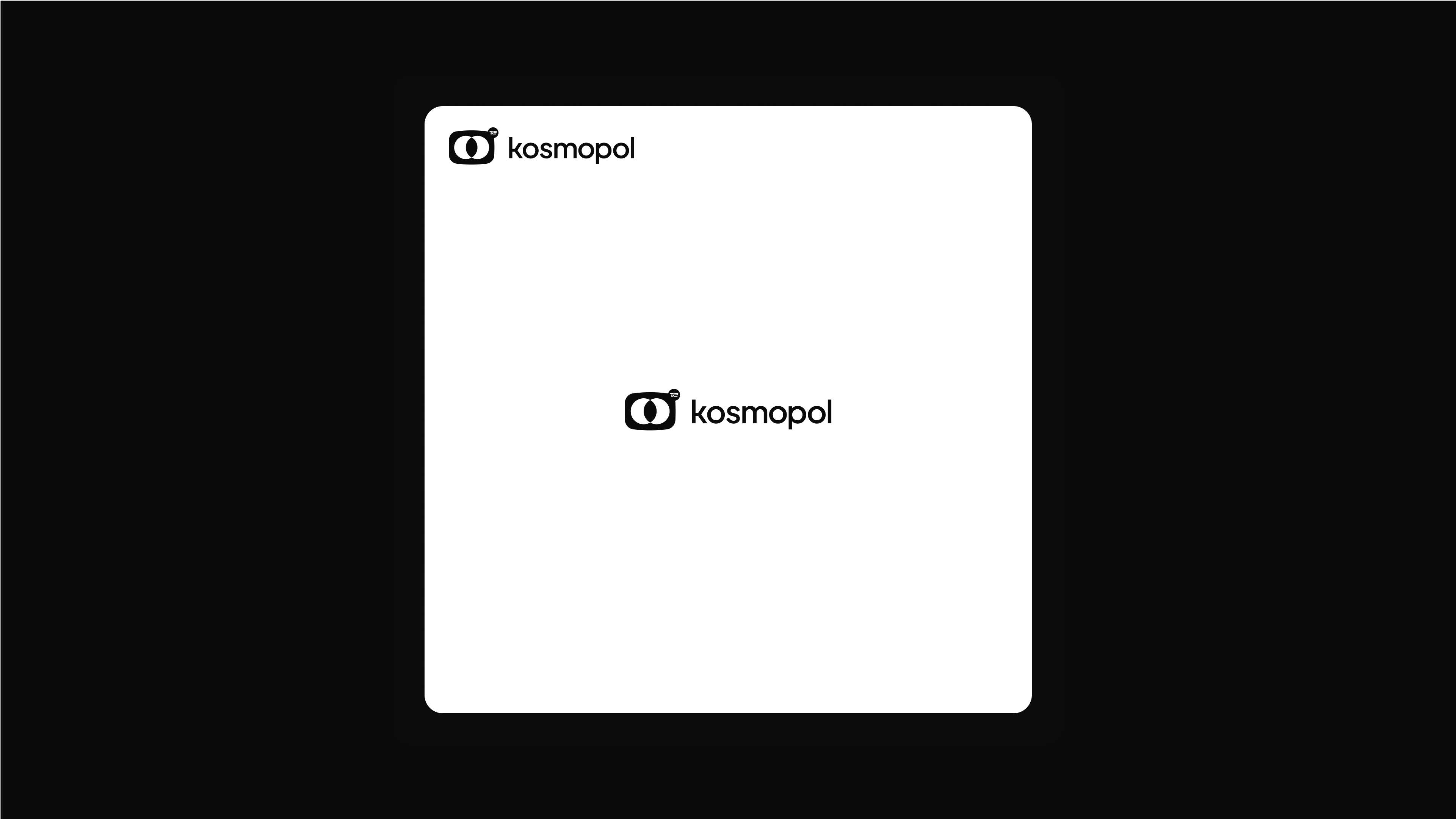 TV 2 Kosmopol - Designguide, brandidentitet og assets.