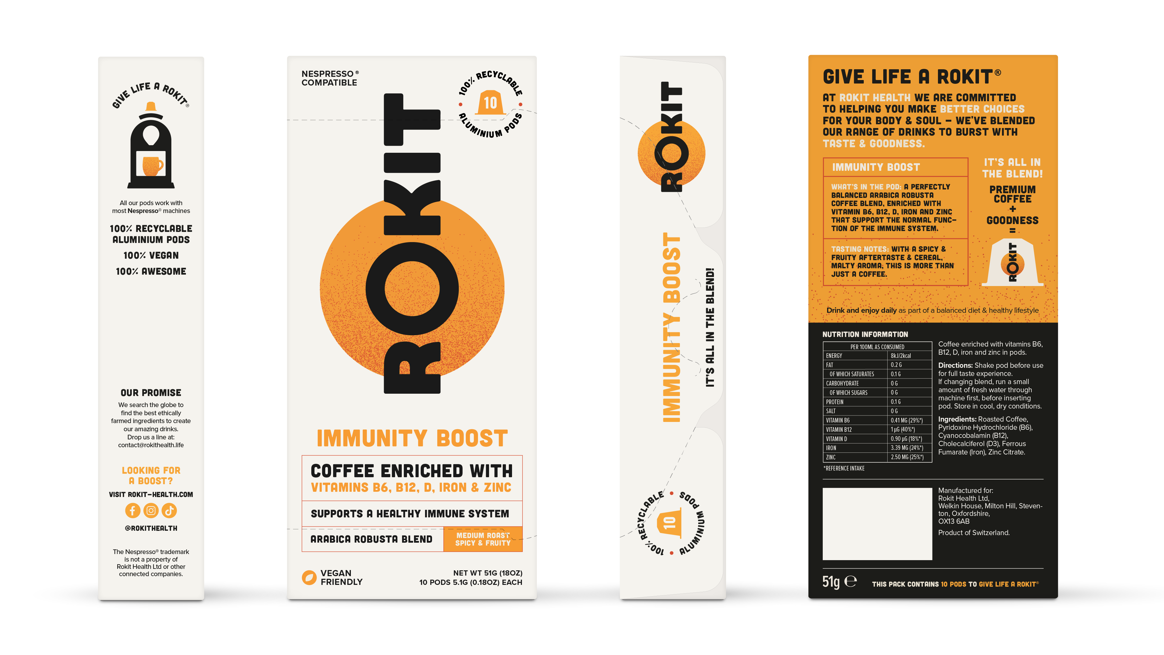 ROKIT - brand identity, guideline and assets.