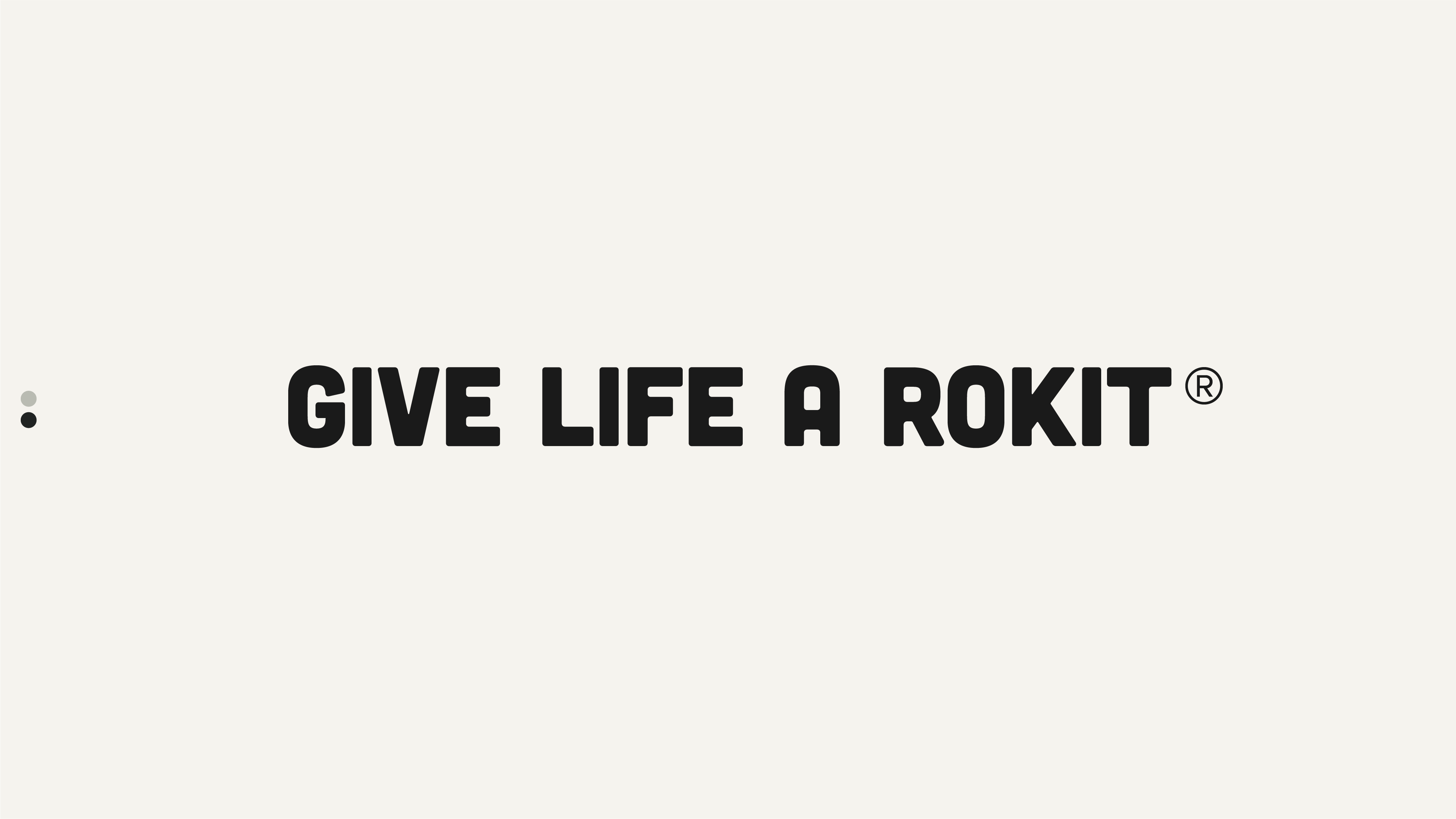 ROKIT - brand identity, guideline and assets.