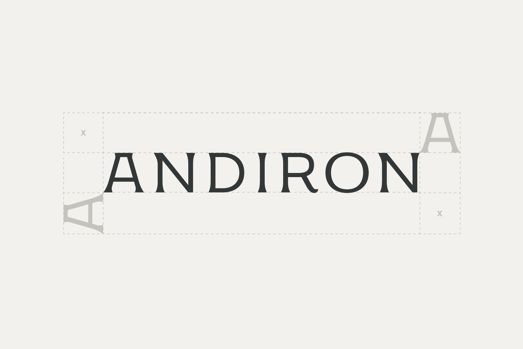 Andiron - brand identity, guideline and assets.