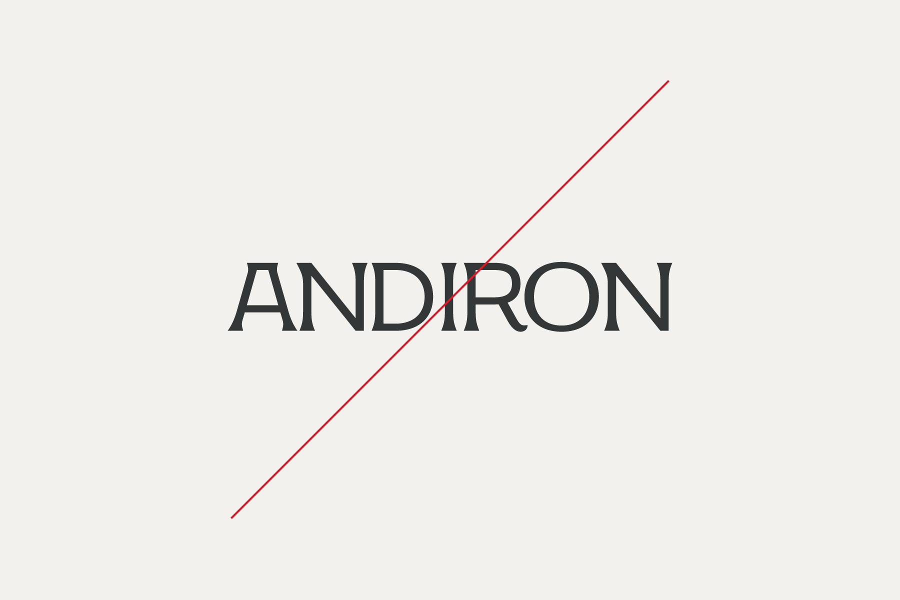 Andiron - brand identity, guideline and assets.