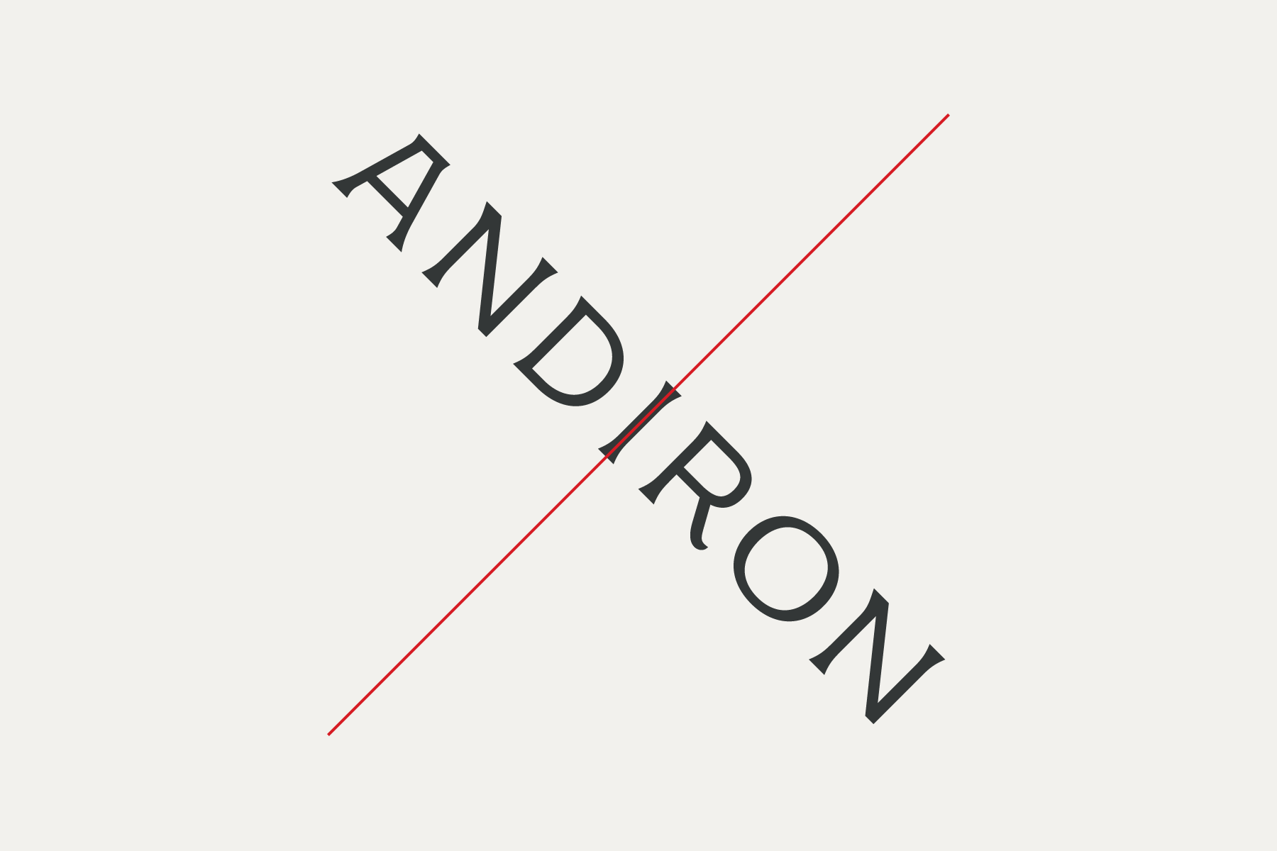 Andiron - brand identity, guideline and assets.