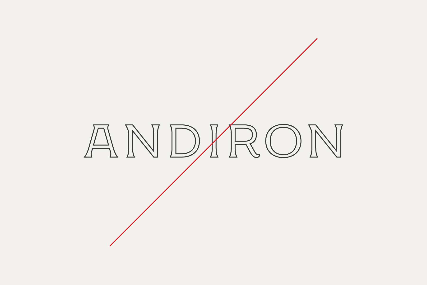 Andiron - brand identity, guideline and assets.
