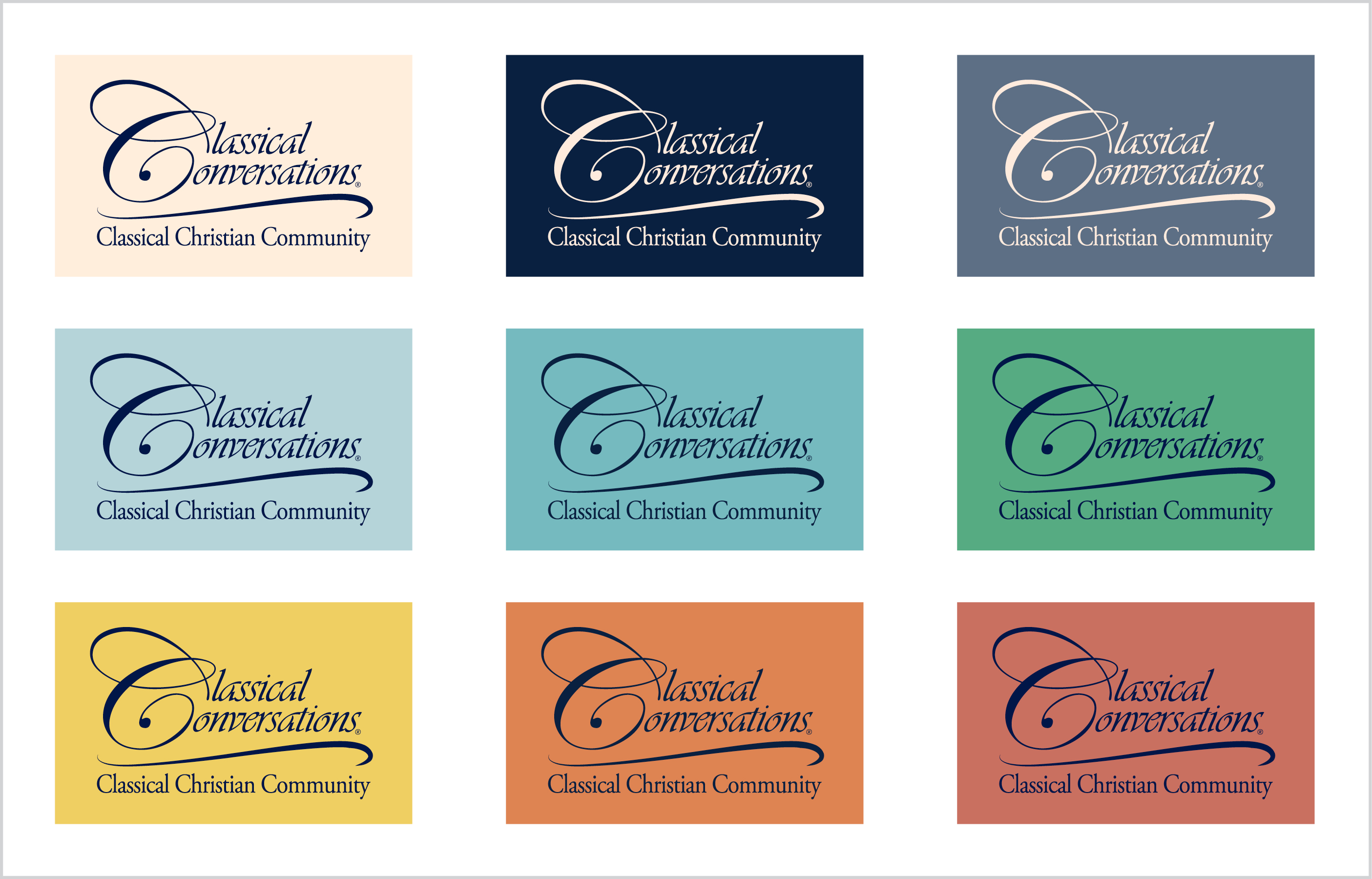 Classical Conversations - brand identity, guideline and assets.