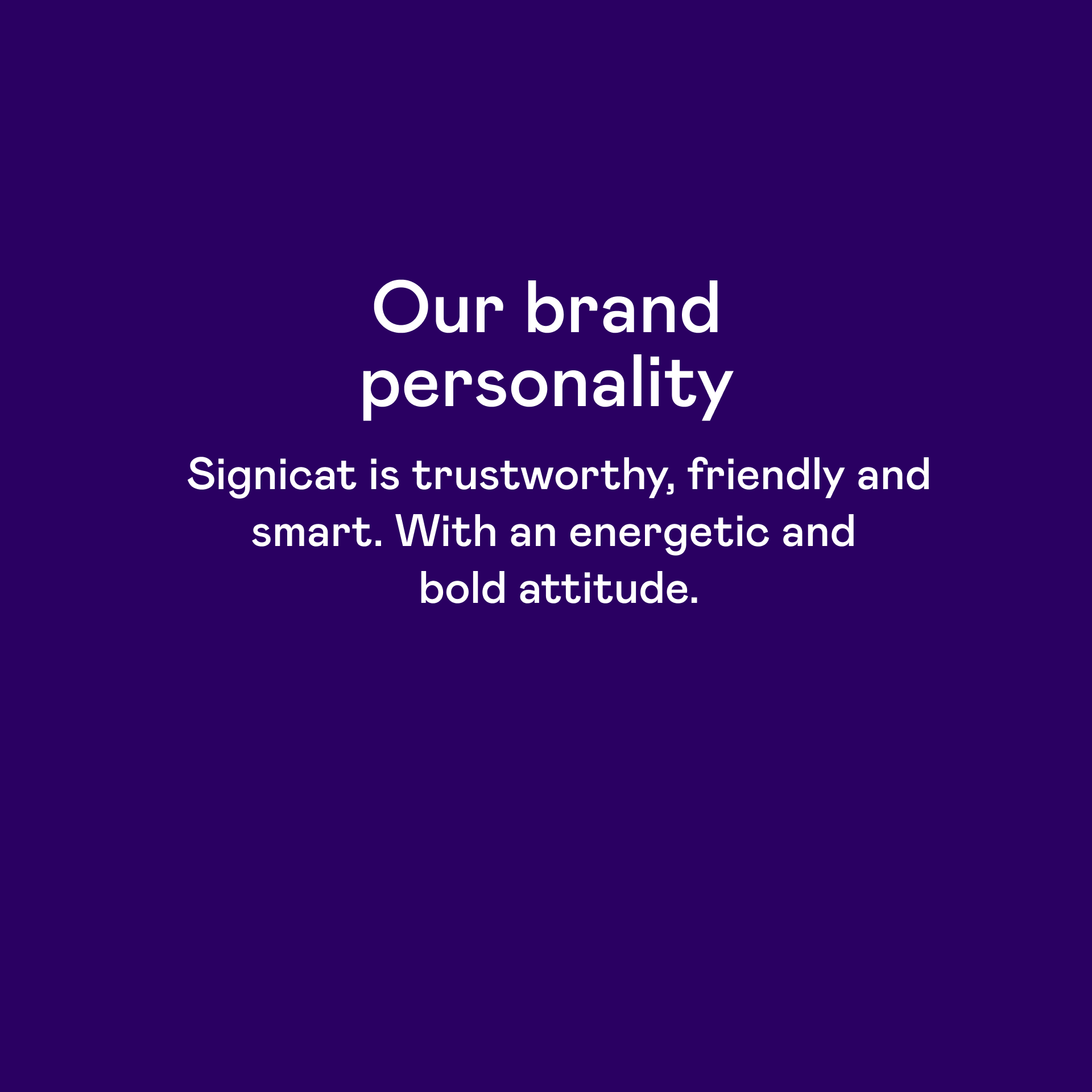 Signicat - brand identity, guideline and assets.