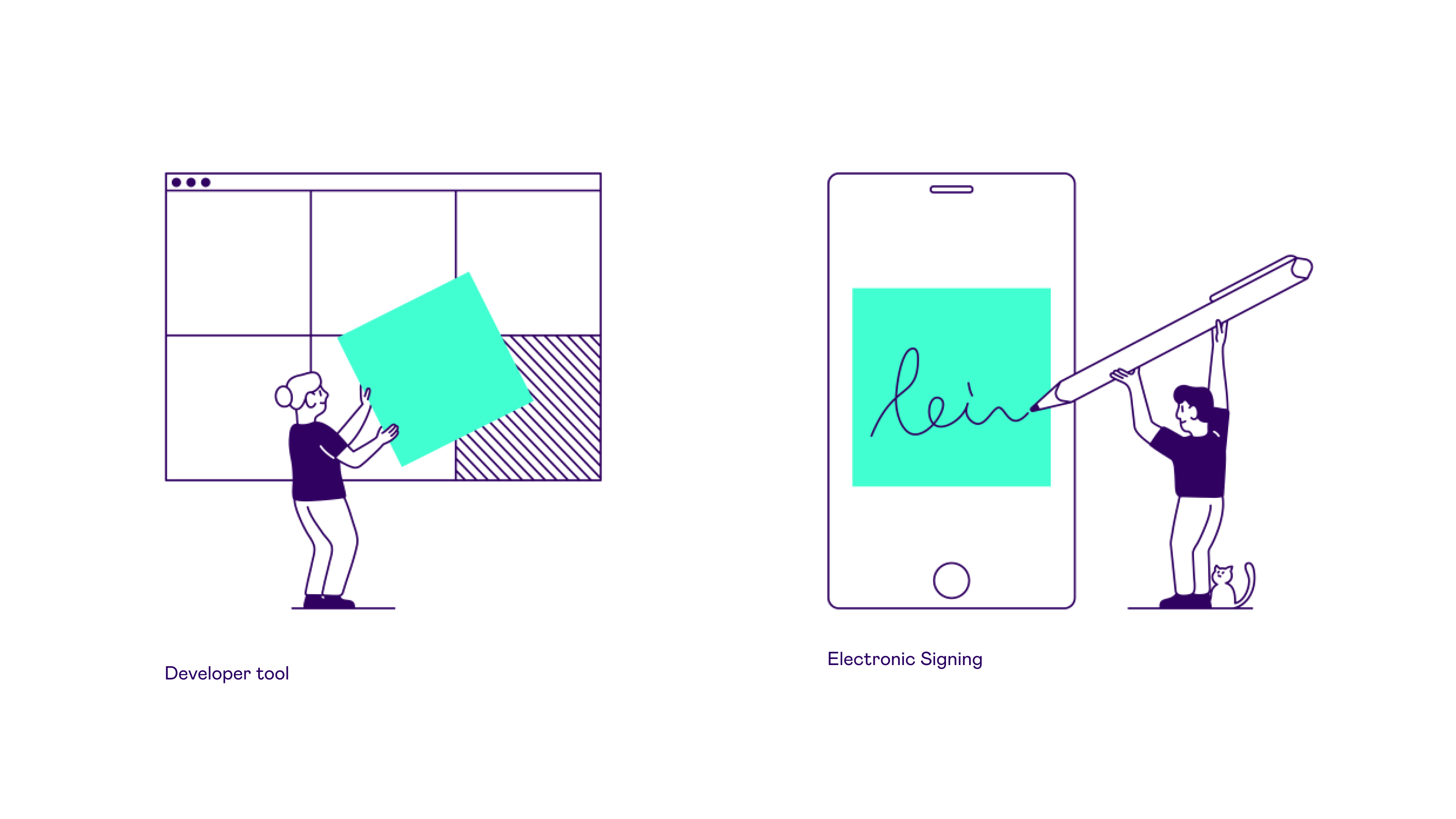 Signicat - brand identity, guideline and assets.