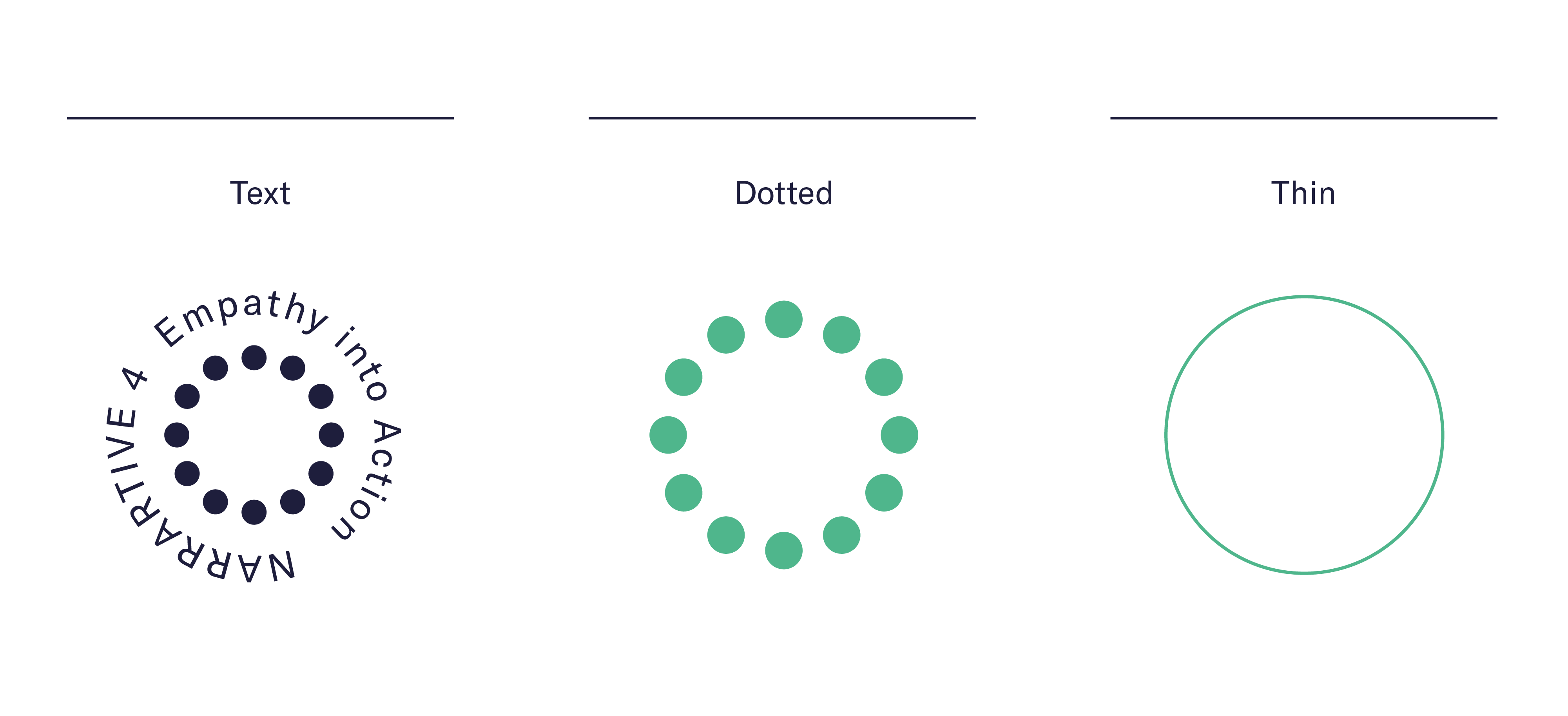 Narrative 4 - brand identity, guideline and assets.