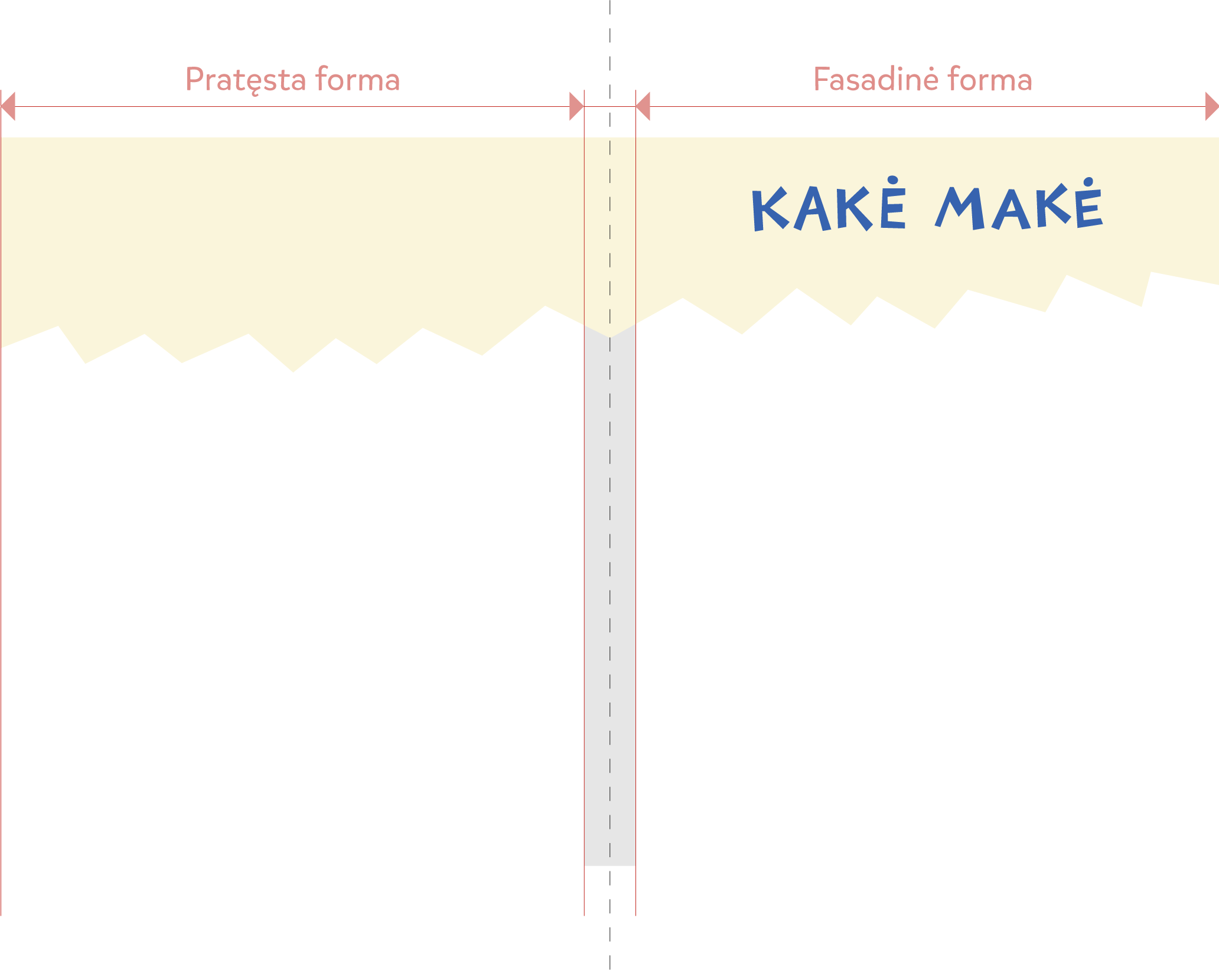 Kakė Makė - brand identity, guideline and assets.