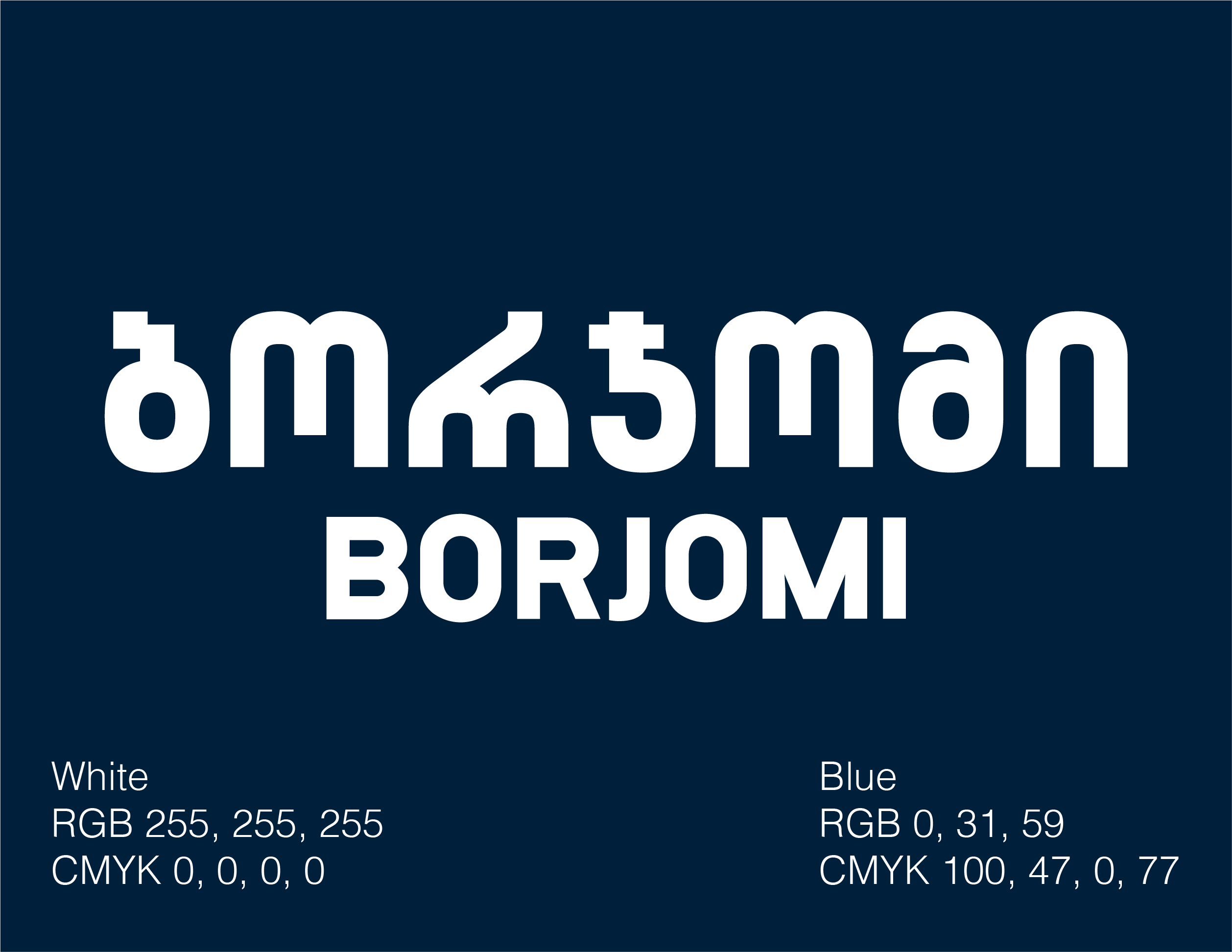 BORJOMI BRANDBOOK