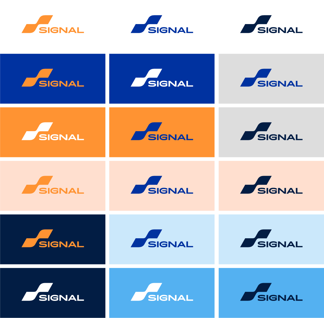 Signal - brand identity, guideline and assets.