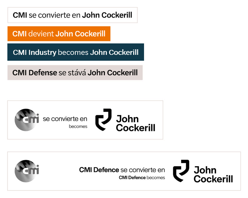 John Cockerill EN - brand identity, guideline and assets.