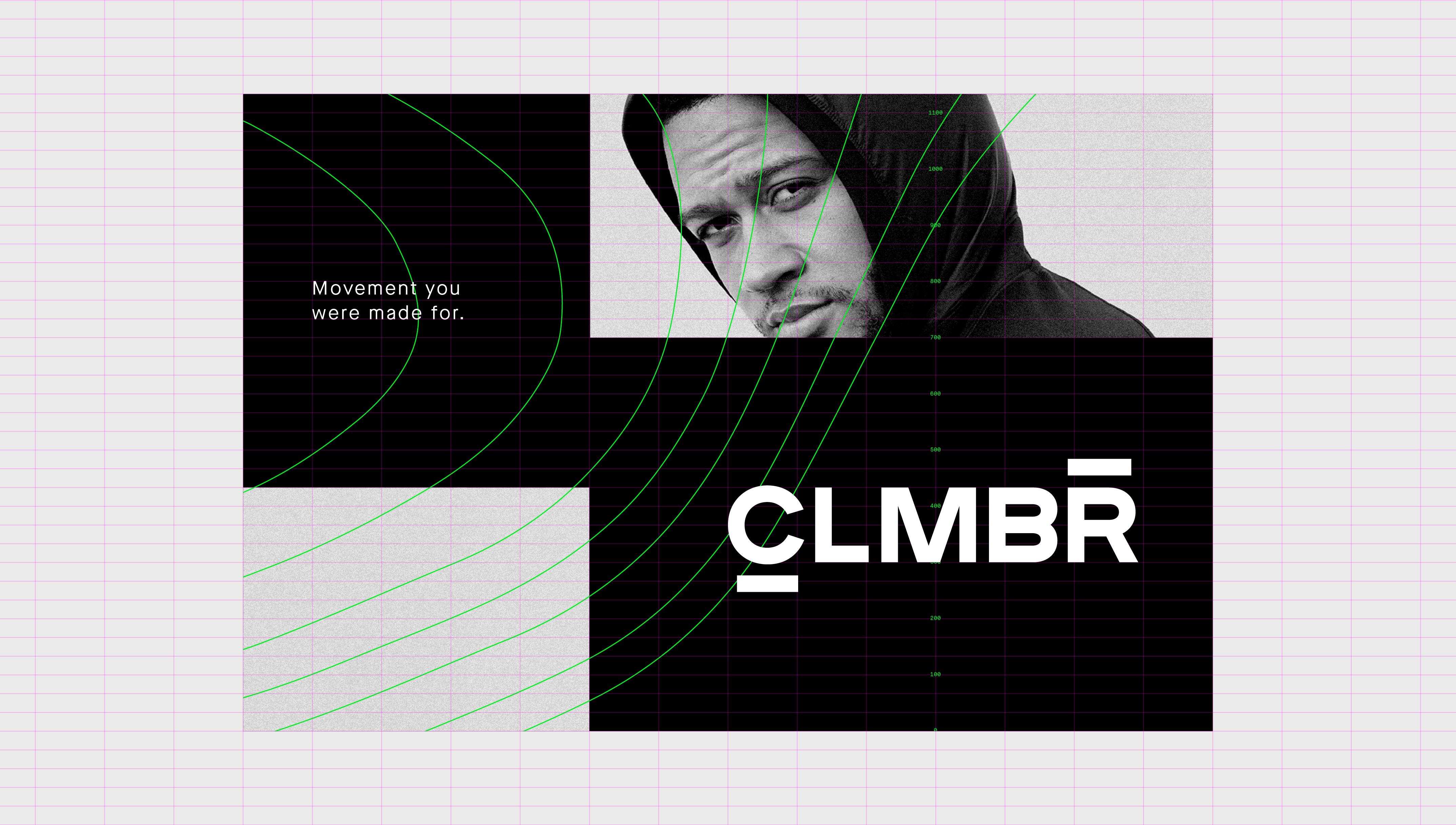 CLMBR - brand identity, guideline and assets.