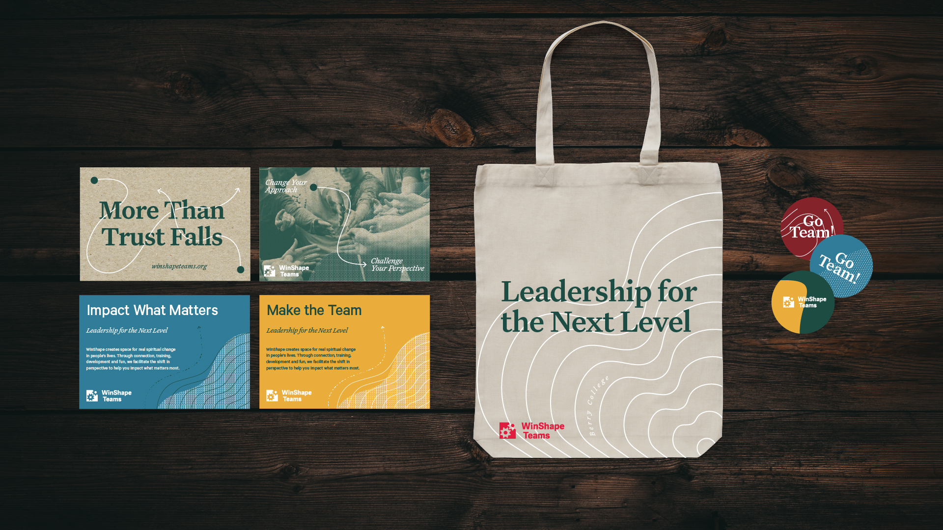 WinShape Teams - brand identity, guideline and assets.