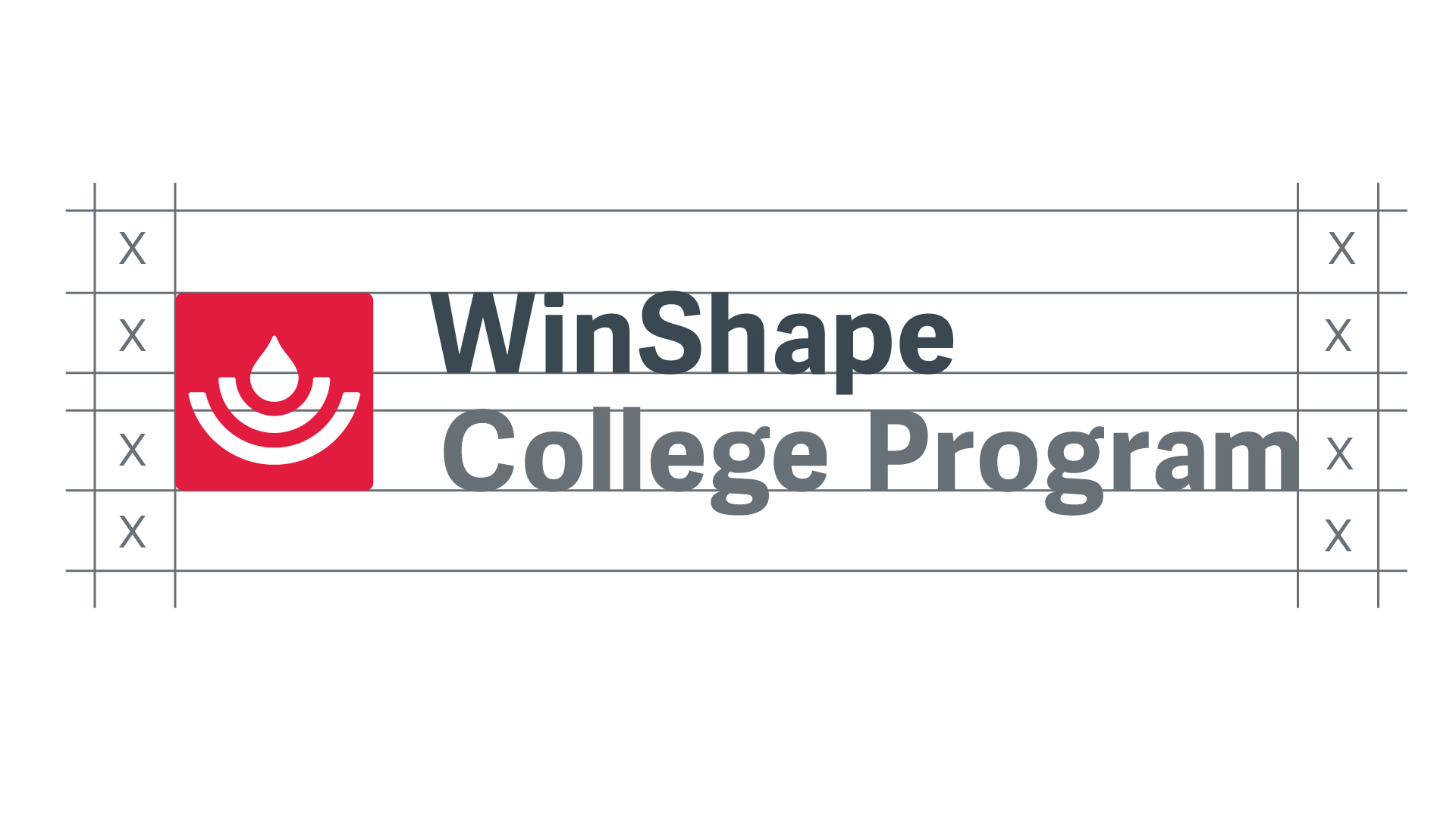 WinShape College Program - brand identity, guideline and assets.