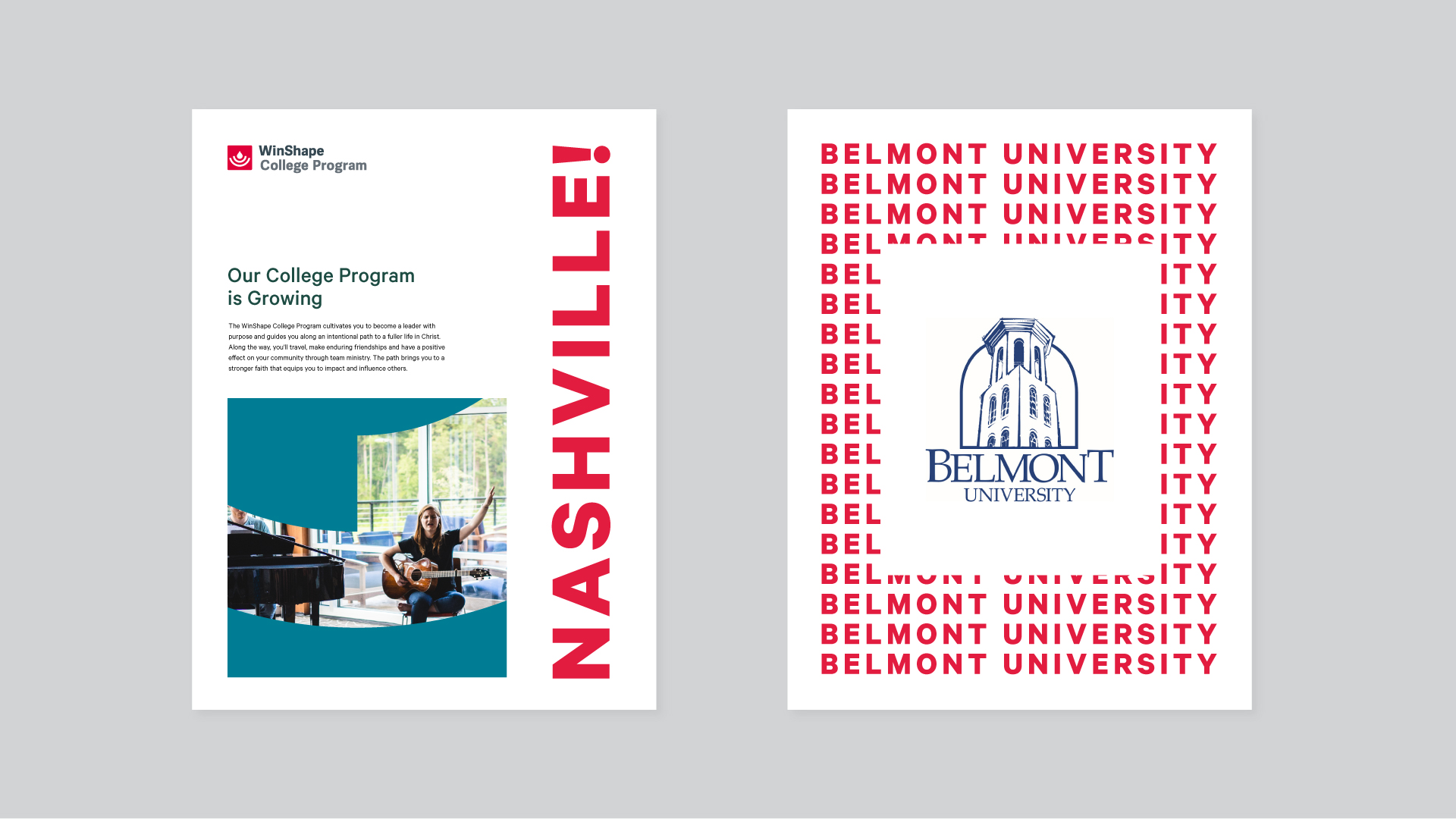 WinShape College Program - brand identity, guideline and assets.