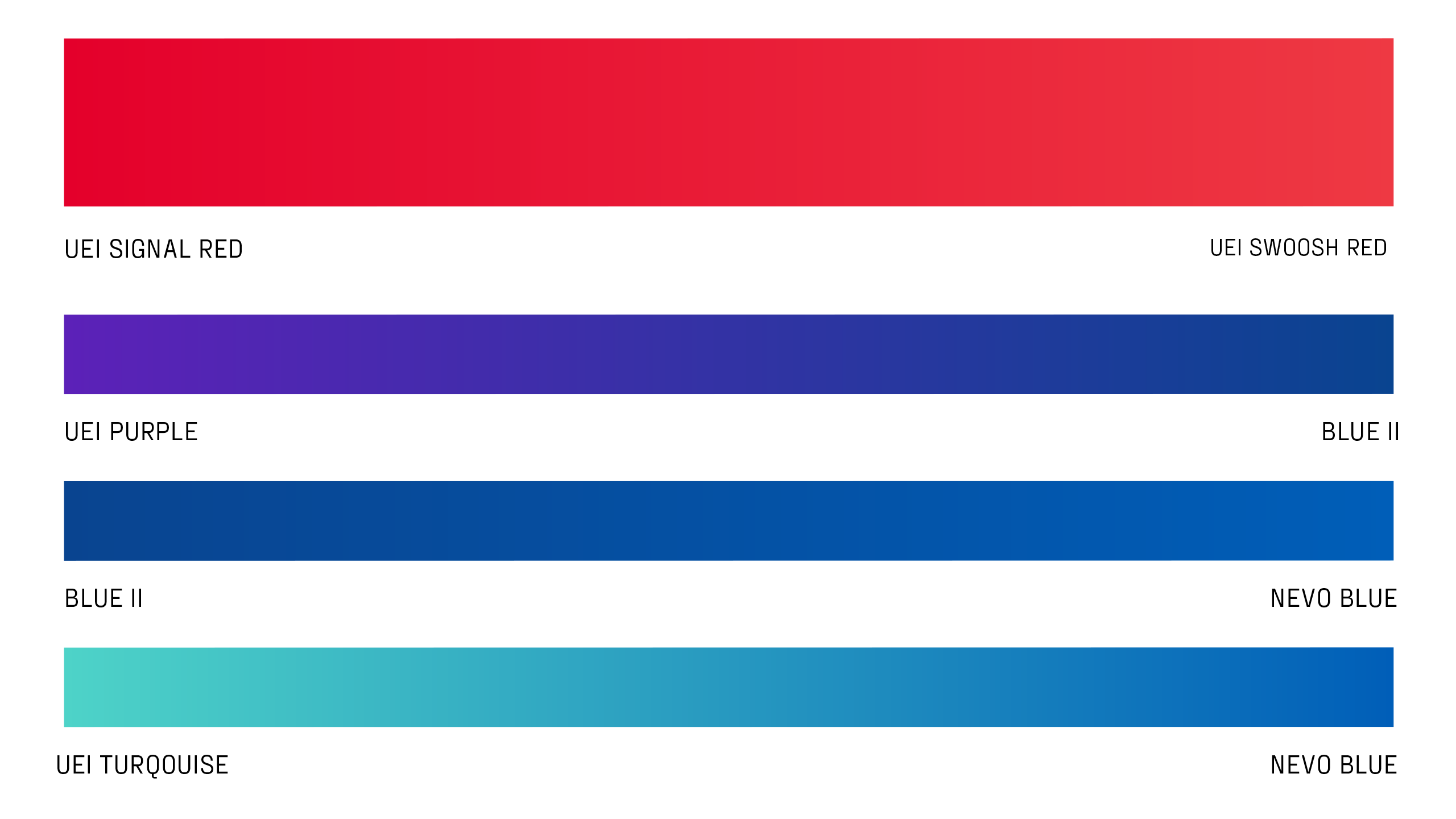UEI - brand identity, guideline and assets.