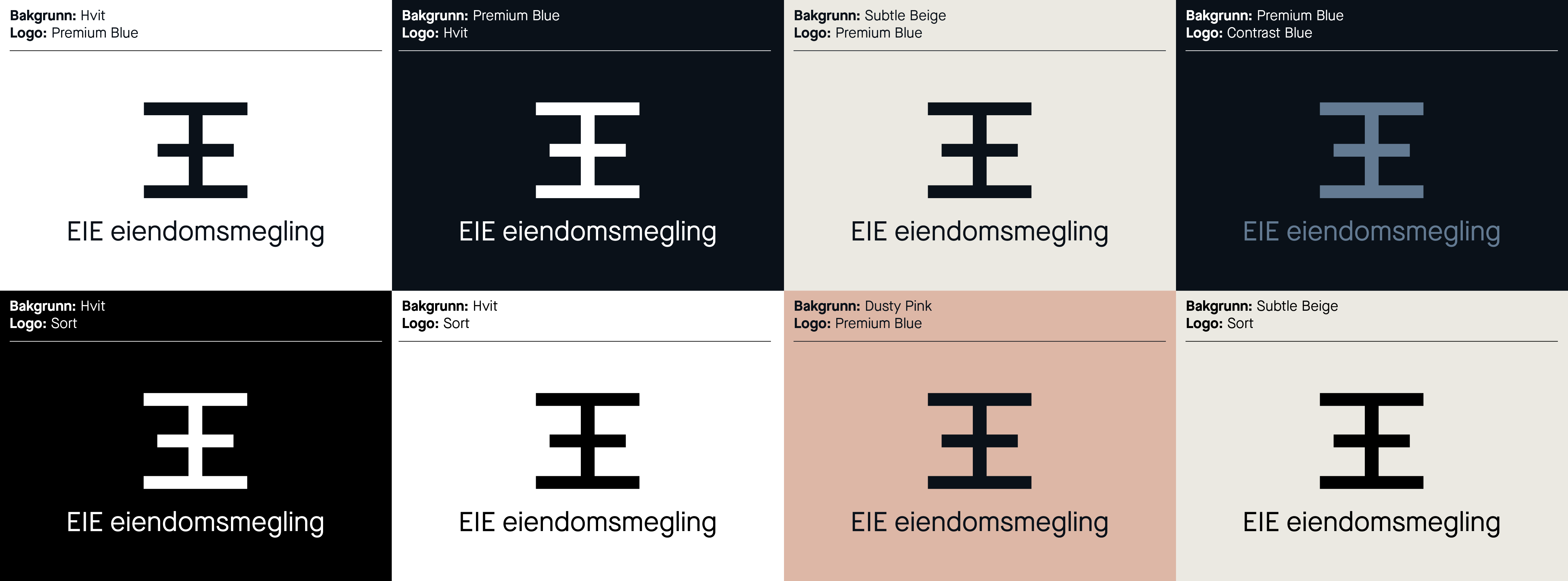 EIE - brand identity, guideline and assets.