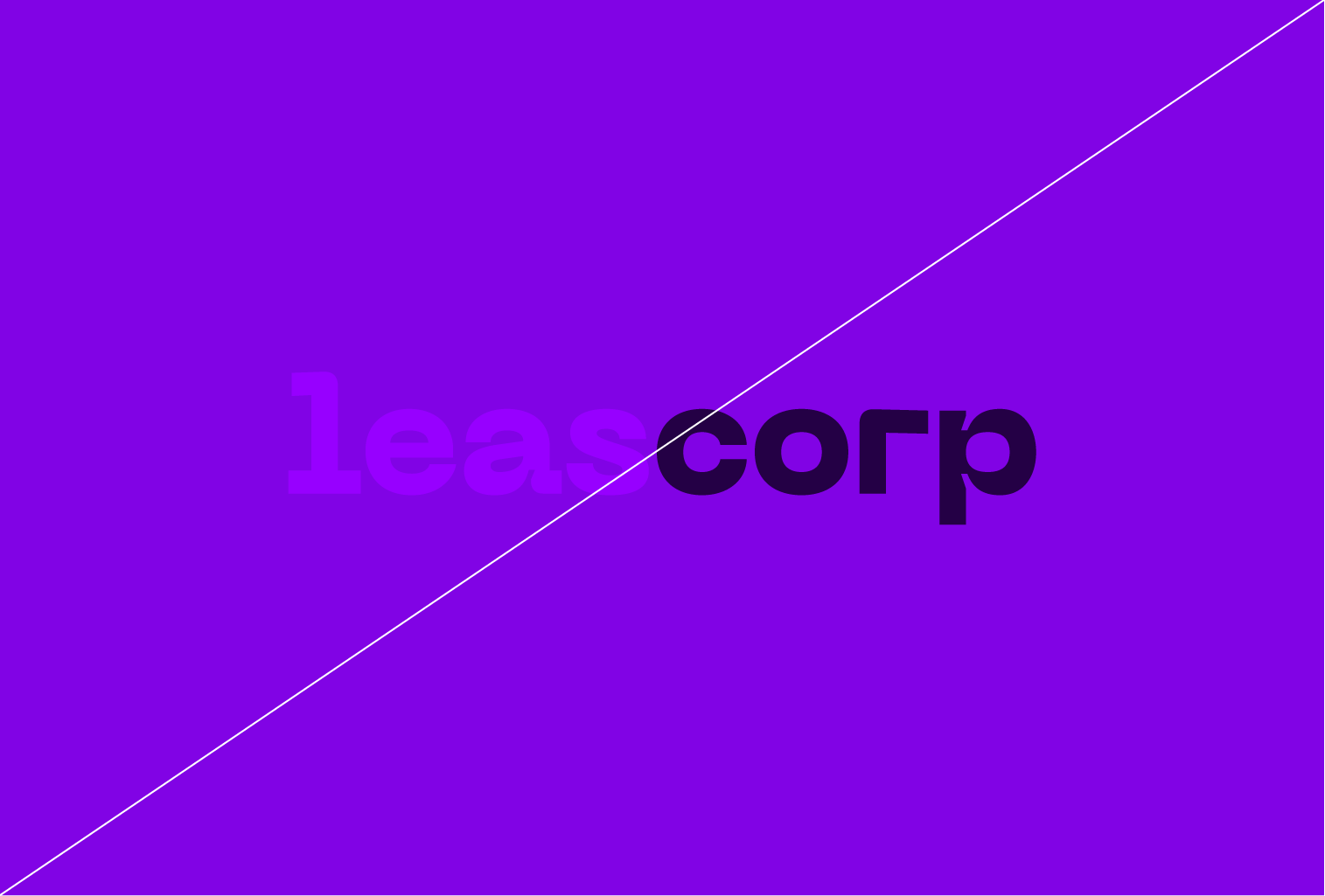 leascorp - brand identity, guideline and assets.