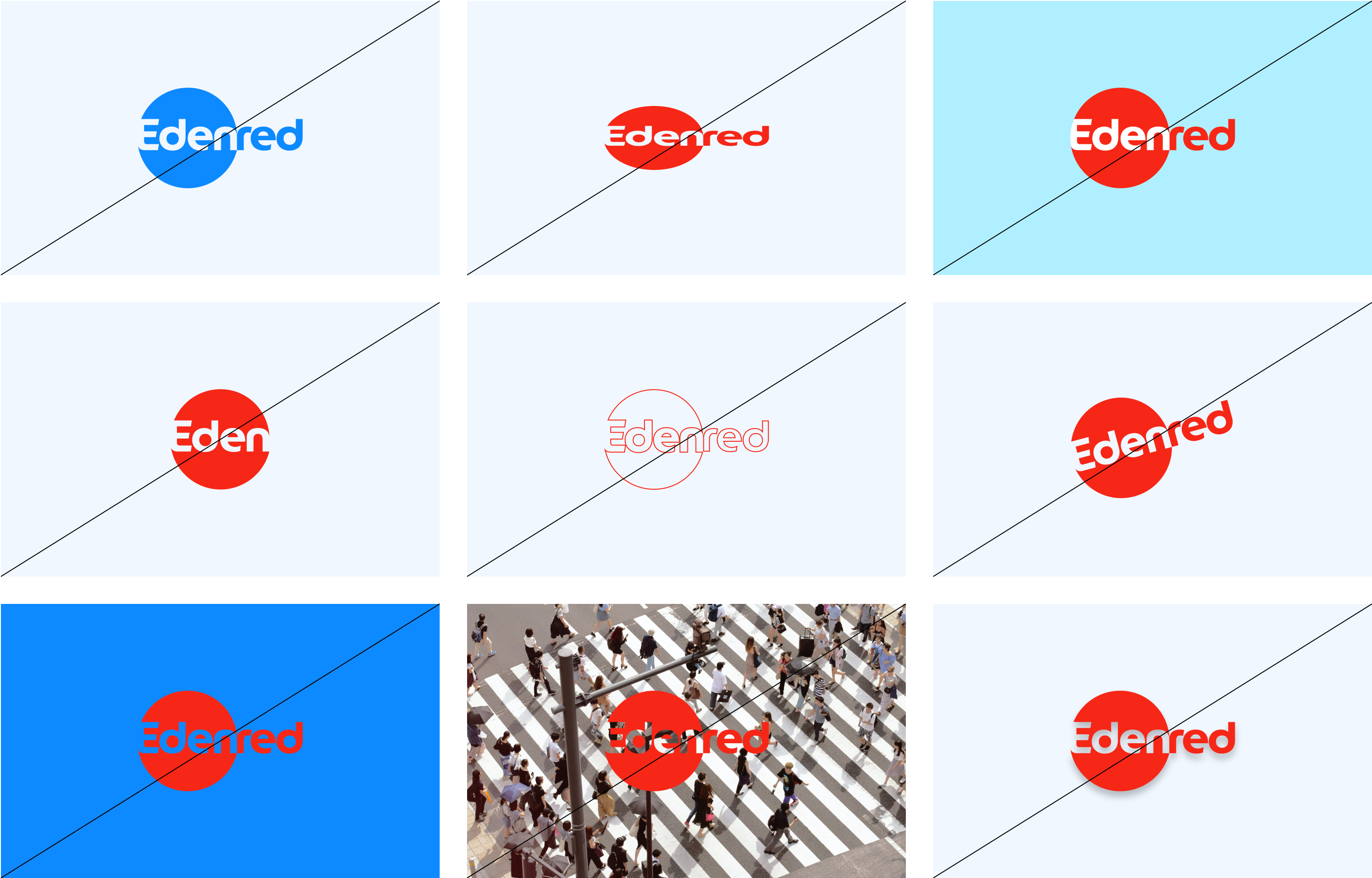 Edenred - brand identity, guideline and assets.