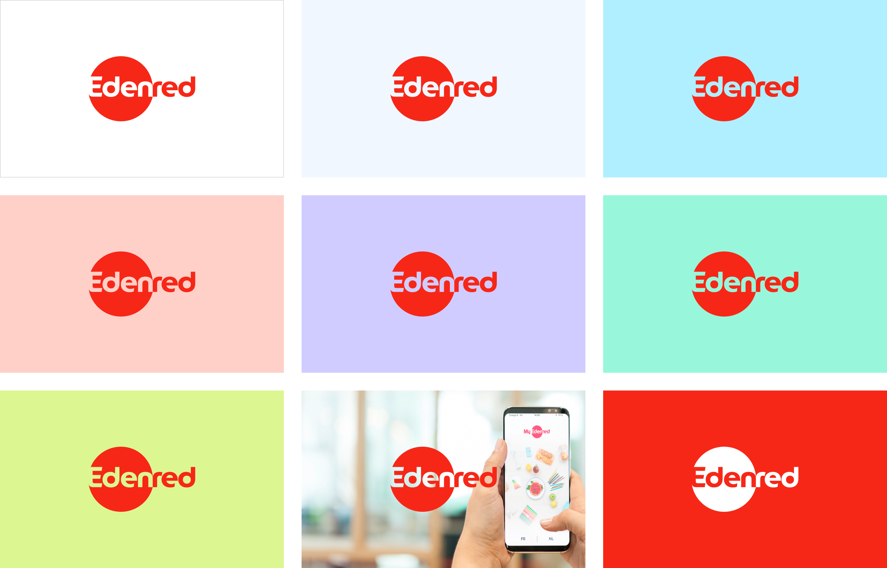 Edenred - brand identity, guideline and assets.