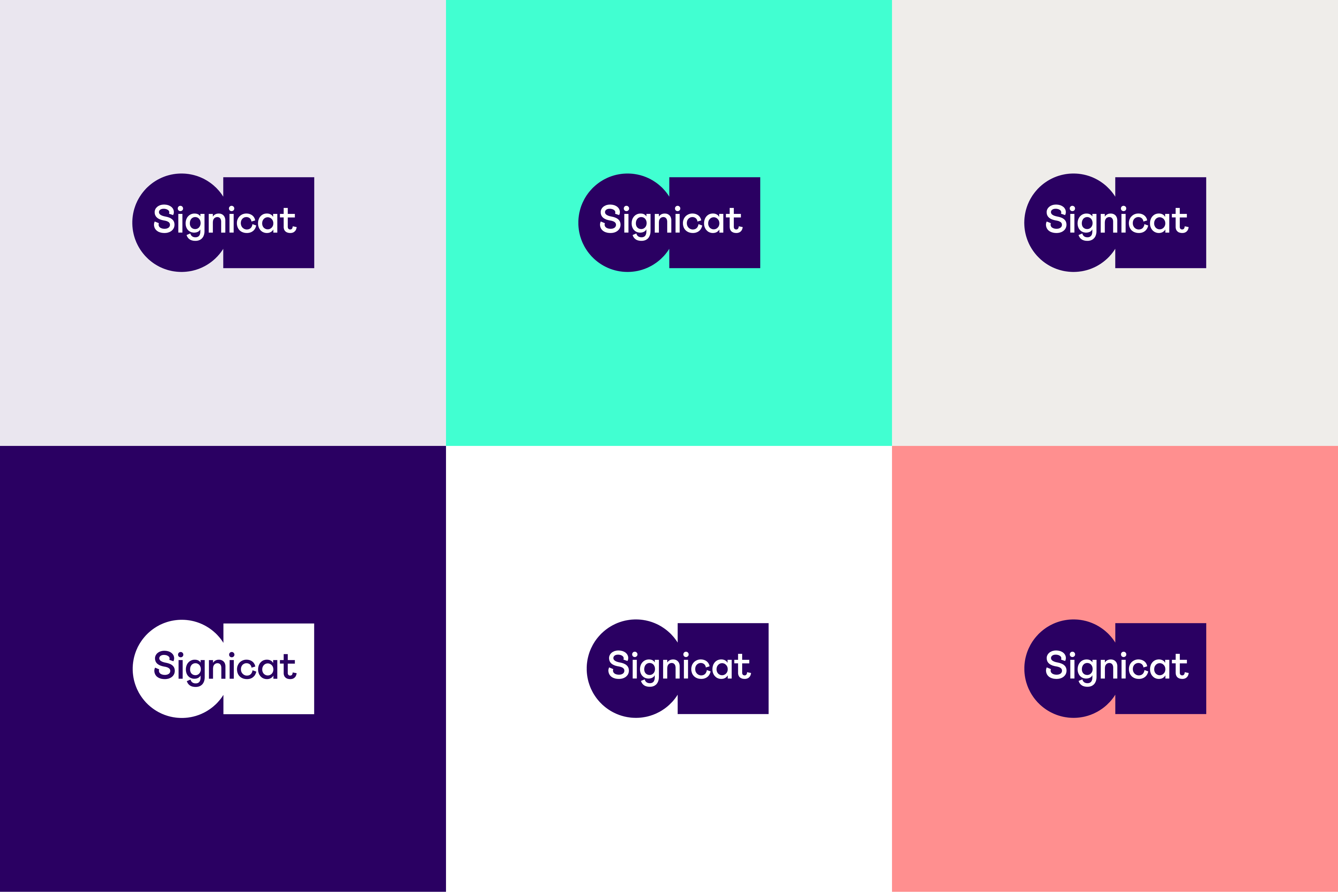 Signicat - brand identity, guideline and assets.