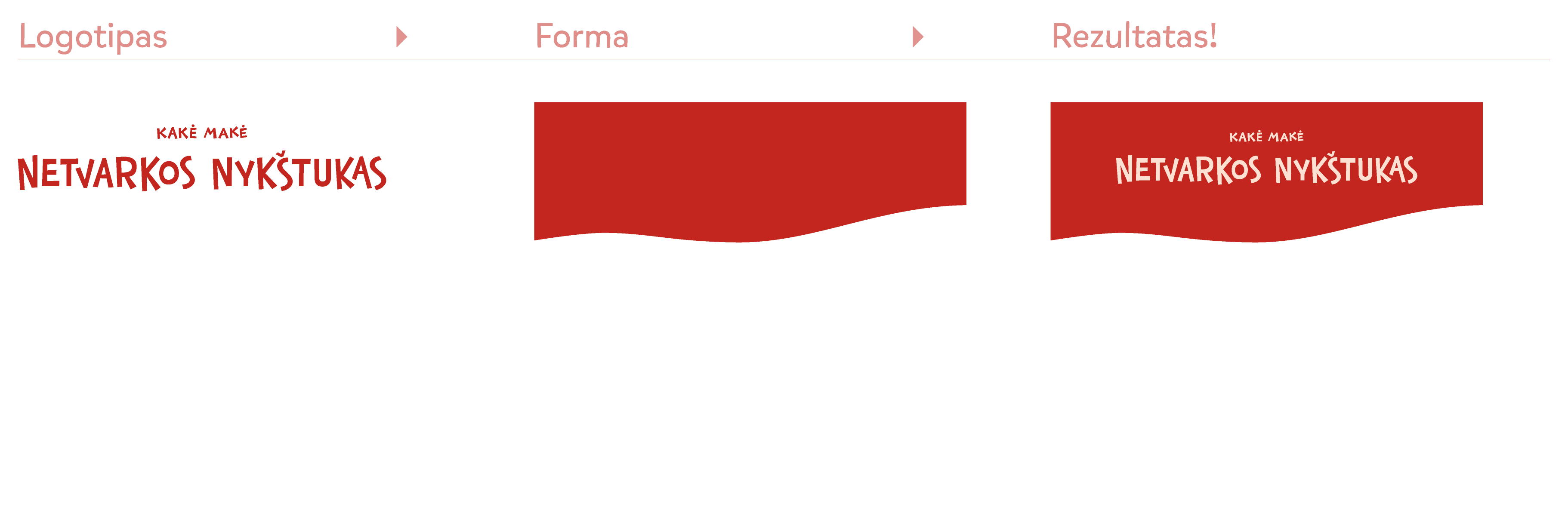 Kakė Makė - brand identity, guideline and assets.