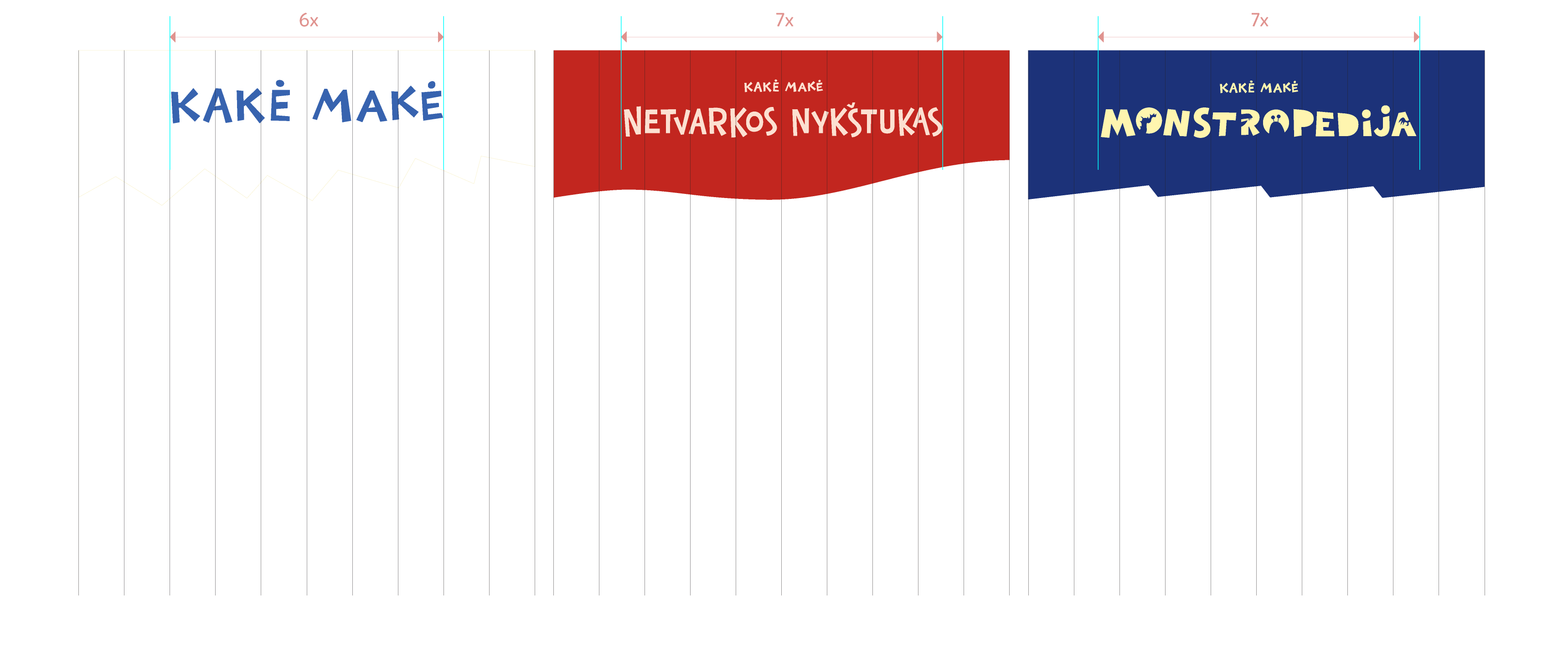 Kakė Makė - brand identity, guideline and assets.