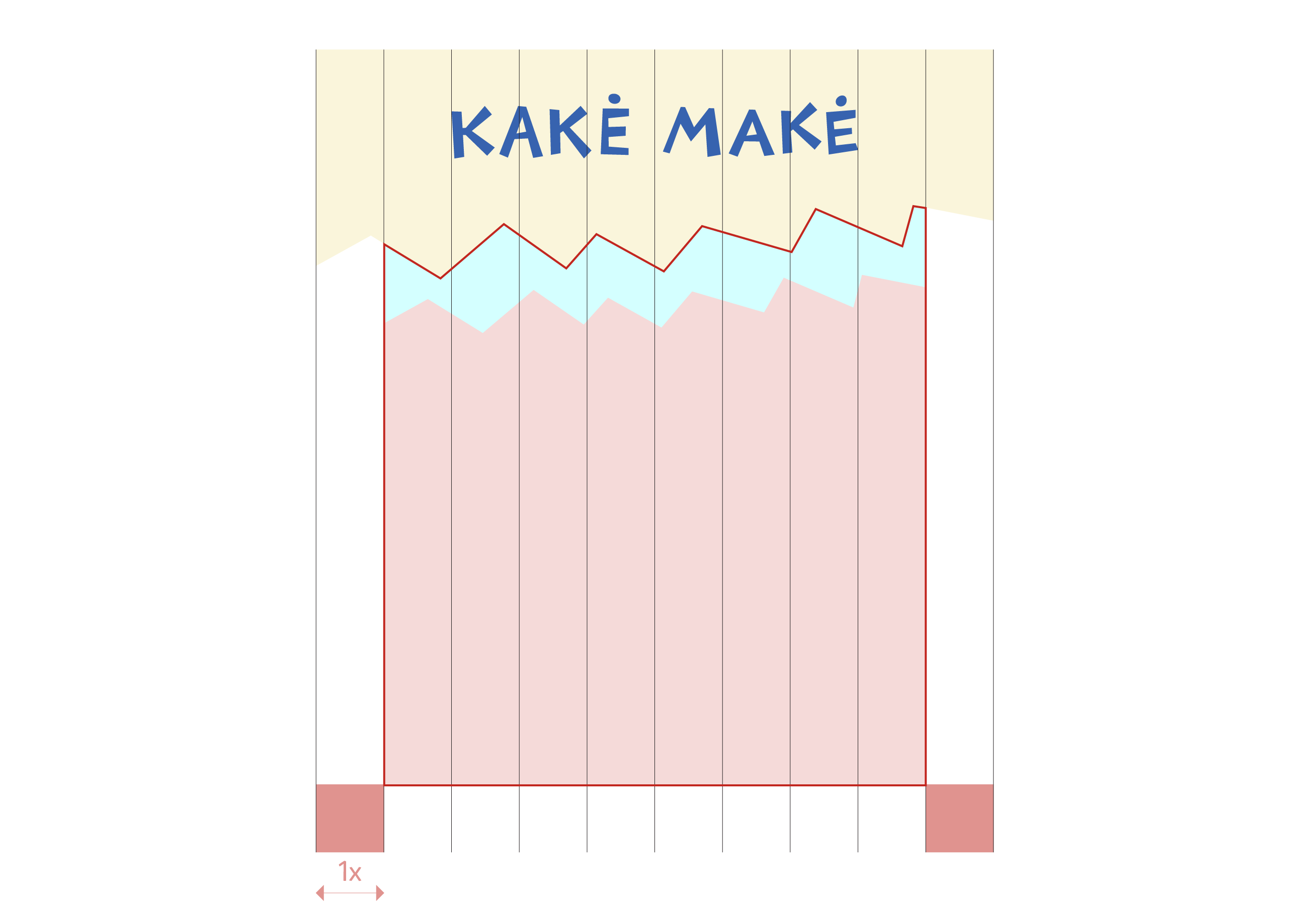 Kakė Makė - brand identity, guideline and assets.
