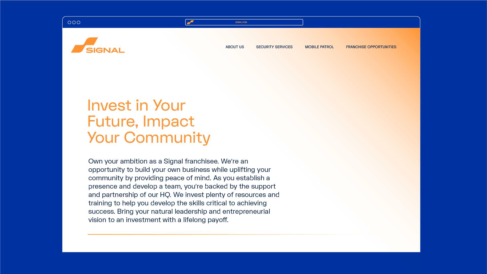 Signal - brand identity, guideline and assets.