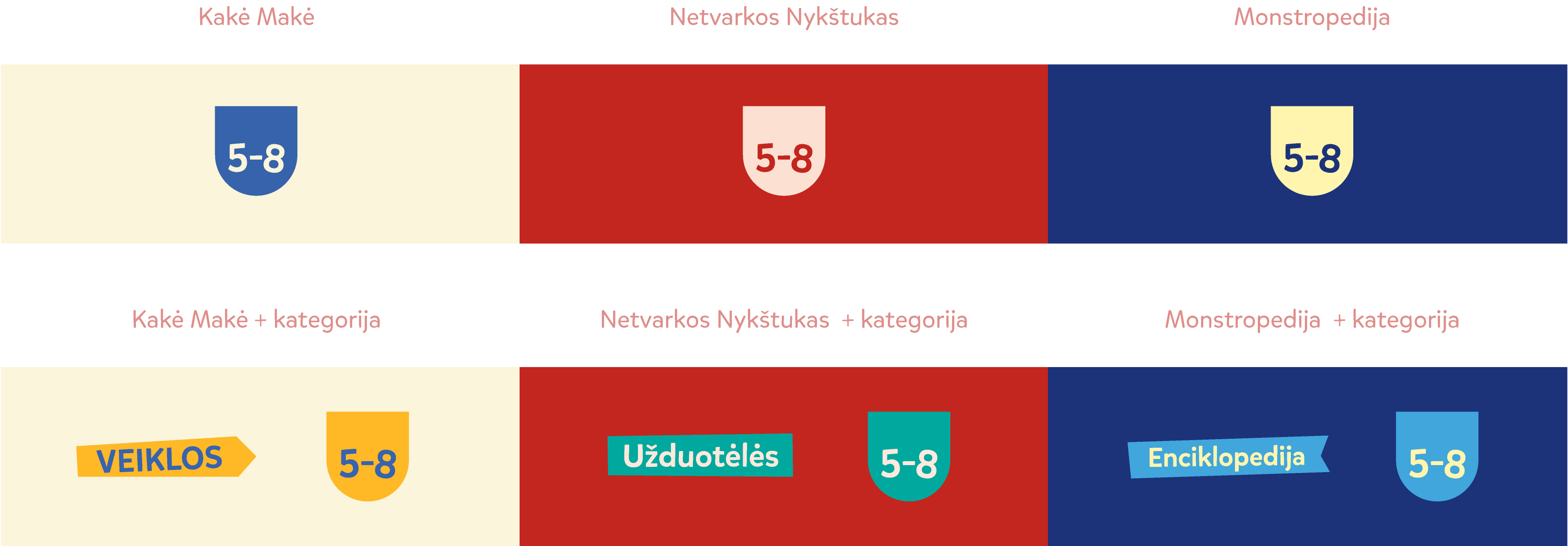 Kakė Makė - brand identity, guideline and assets.